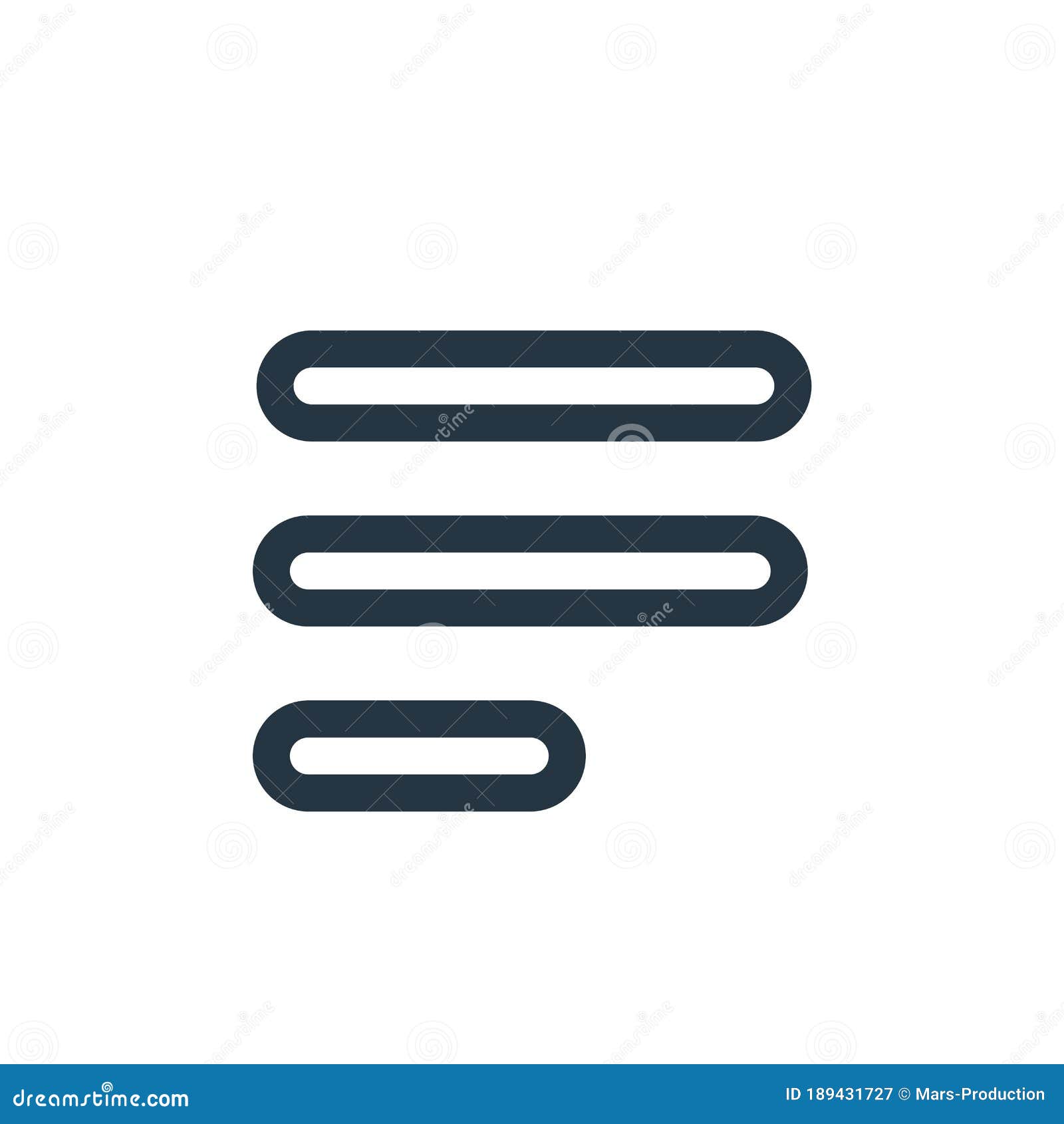 Option Vector Icon Isolated on White Background. Outline, Thin Line ...