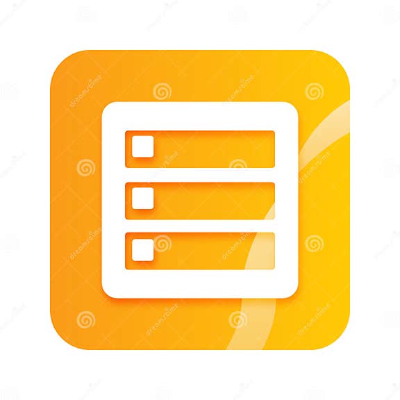 Cartoon button menu stock vector. Illustration of button - 260404905