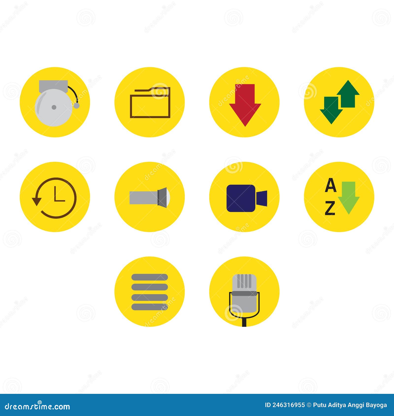 Optional icon set stock vector. Illustration of design - 246316955