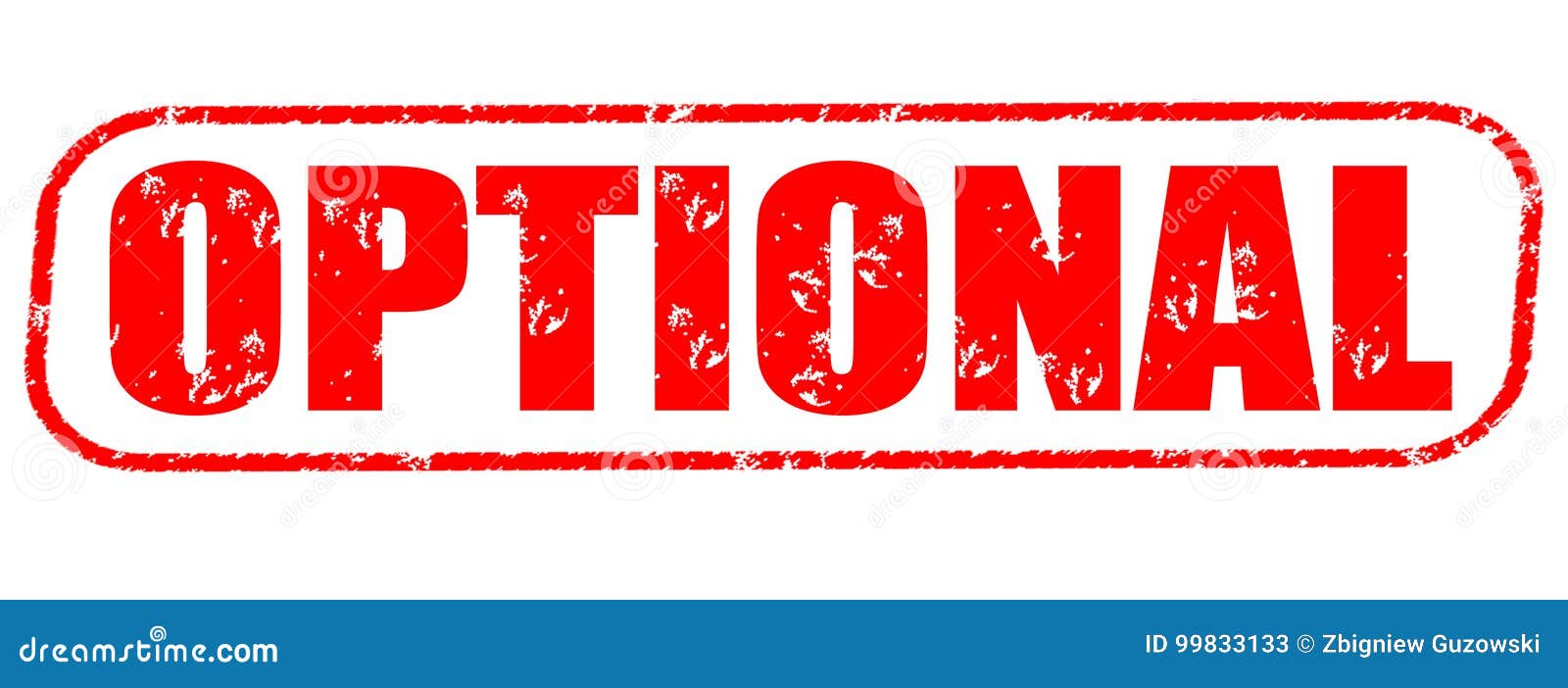 Optional stamp stock illustration. Illustration of icon - 99833133