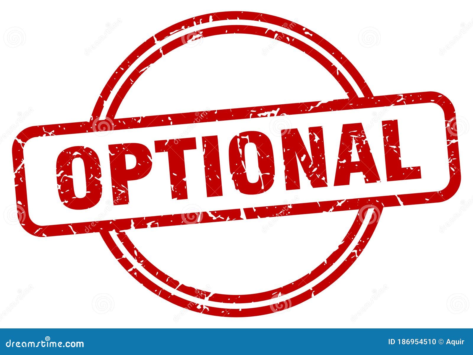 Optional Stamp. Optional Label On Transparent Background. Round Sign ...