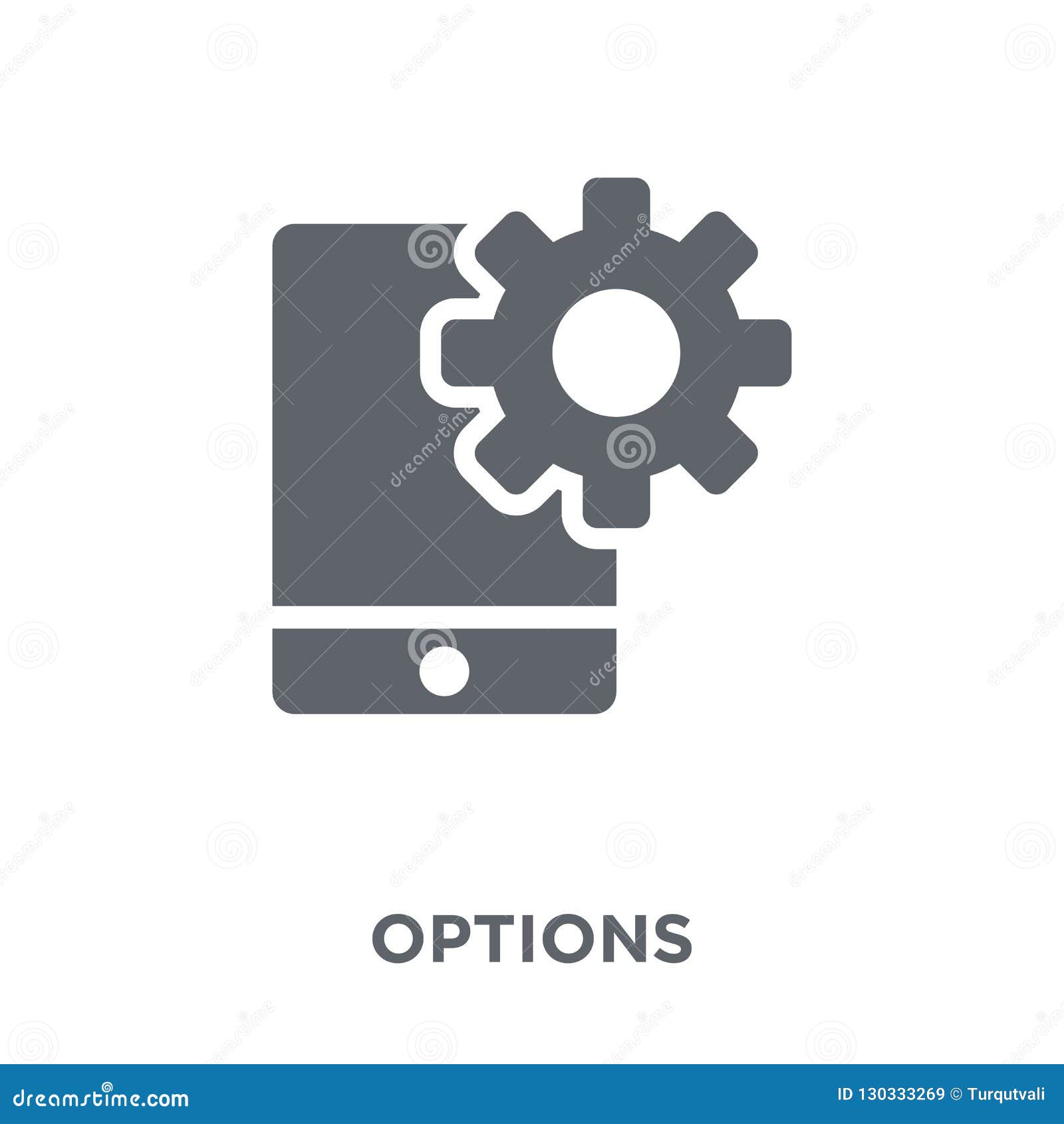 Options Icon from Collection. Stock Vector - Illustration of ...