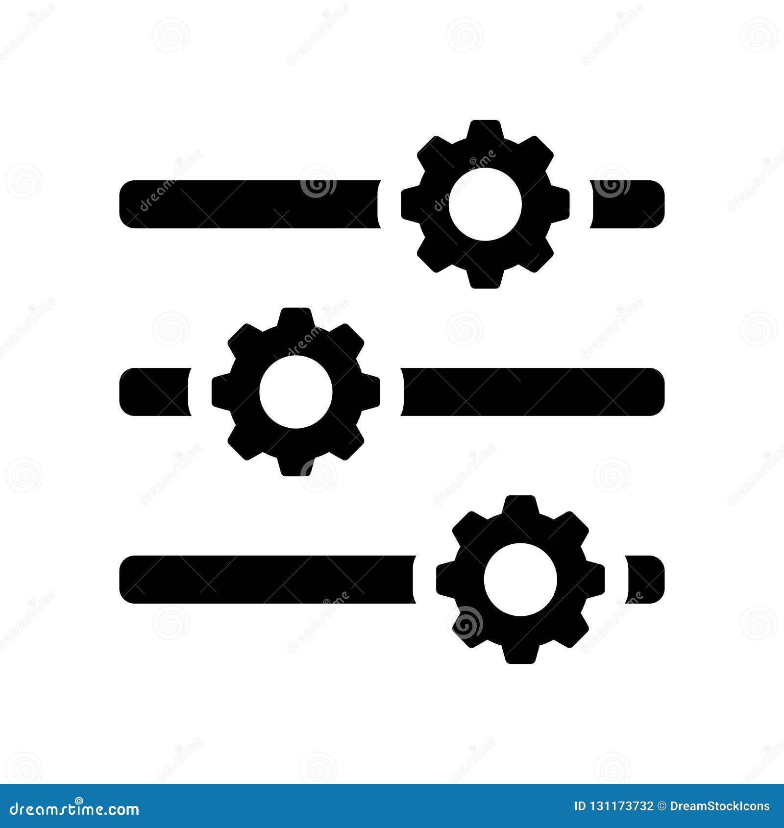 Options Icon Vector Isolated On White Background, Options Sign ...