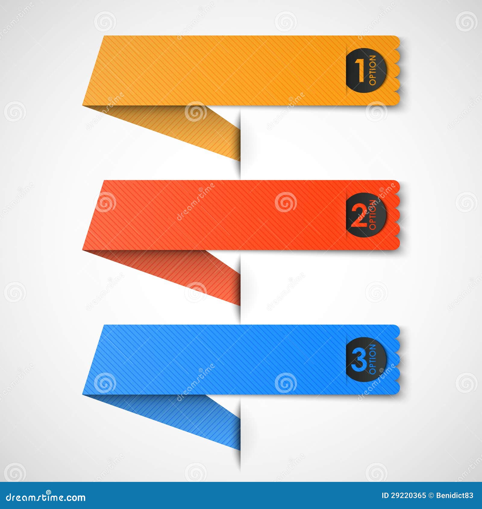 Options from paper vector stock vector. Illustration of label - 29220365