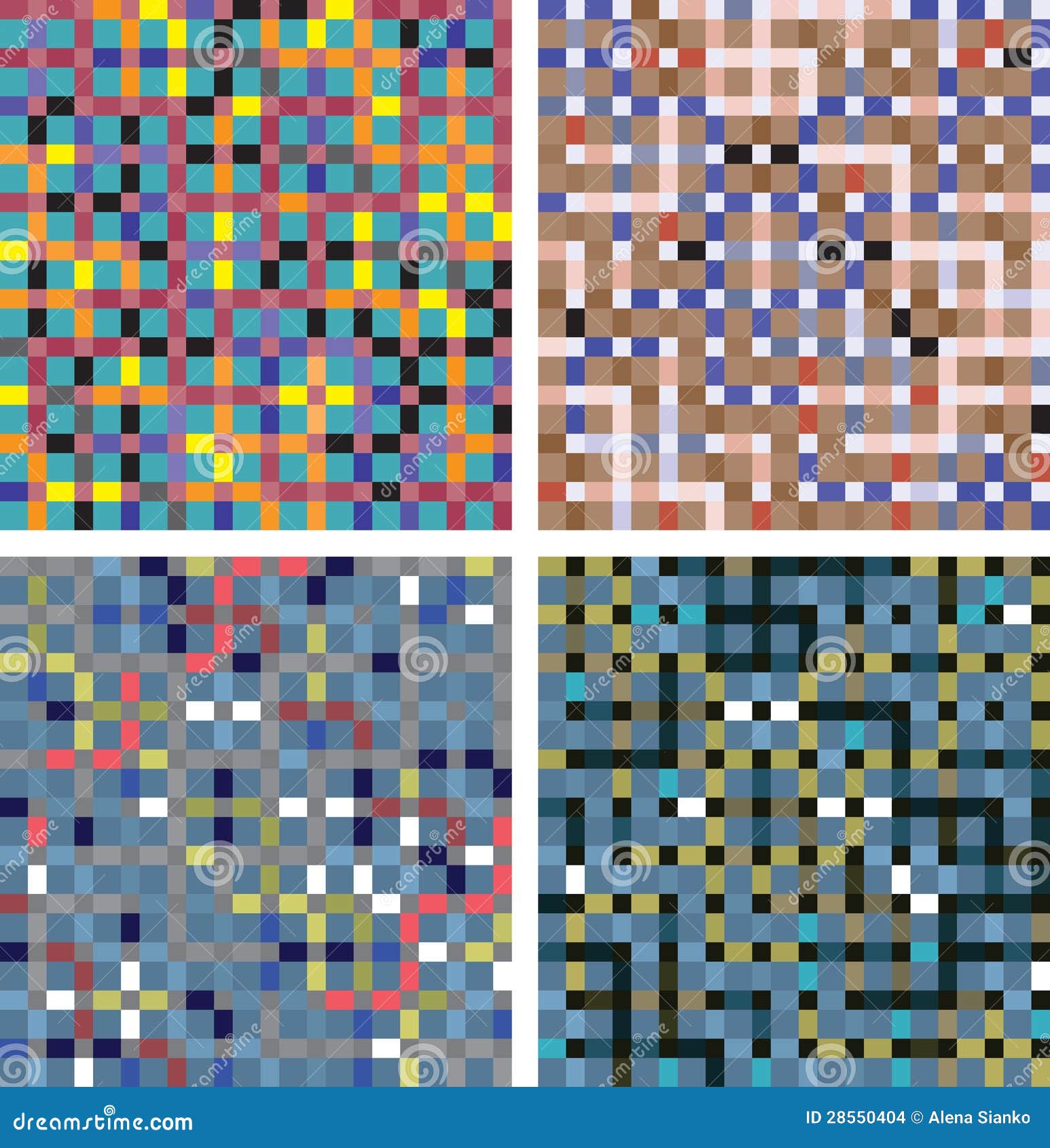 Options Seamless Backgrounds. Ornamental Scheme Stock Vector ...