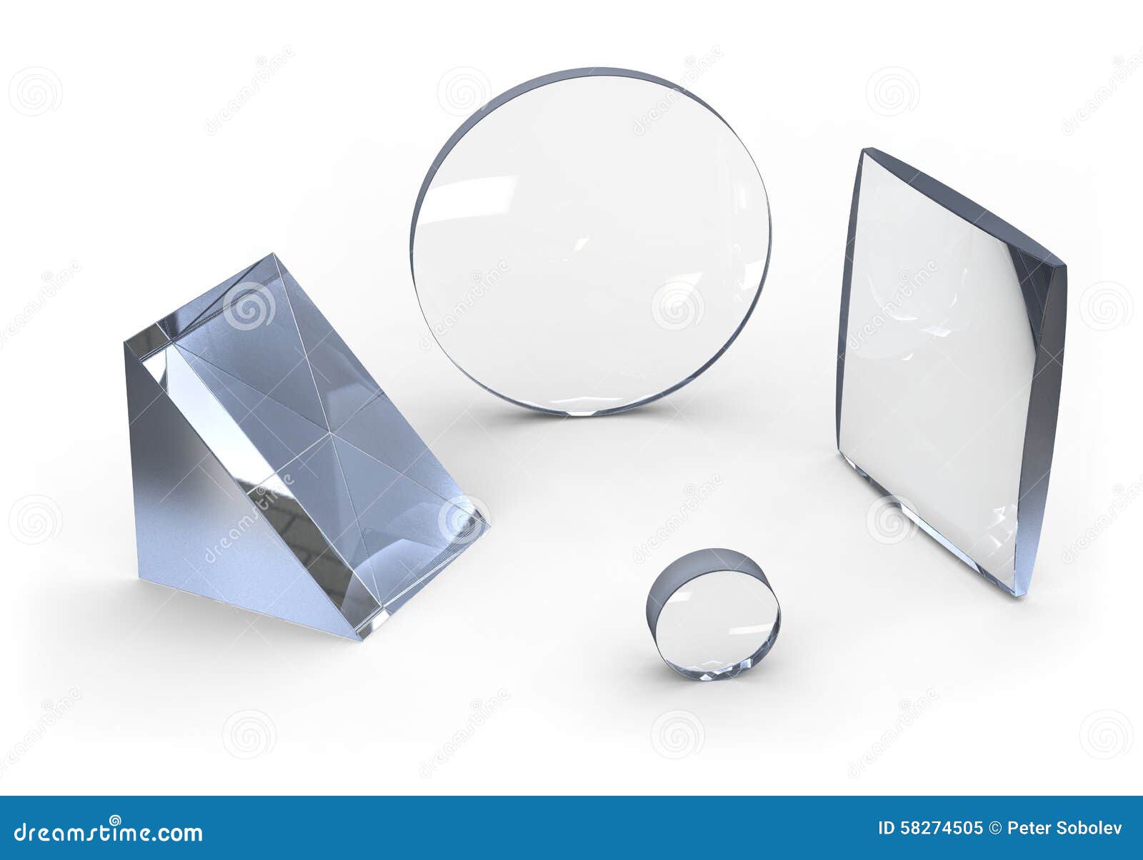 Optische Linsen stock abbildung. Illustration von optik - 58274505