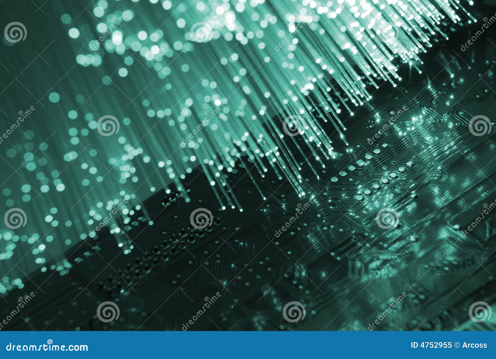 Optisk fiber fotografering för bildbyråer. Bild av glöda - 4752955