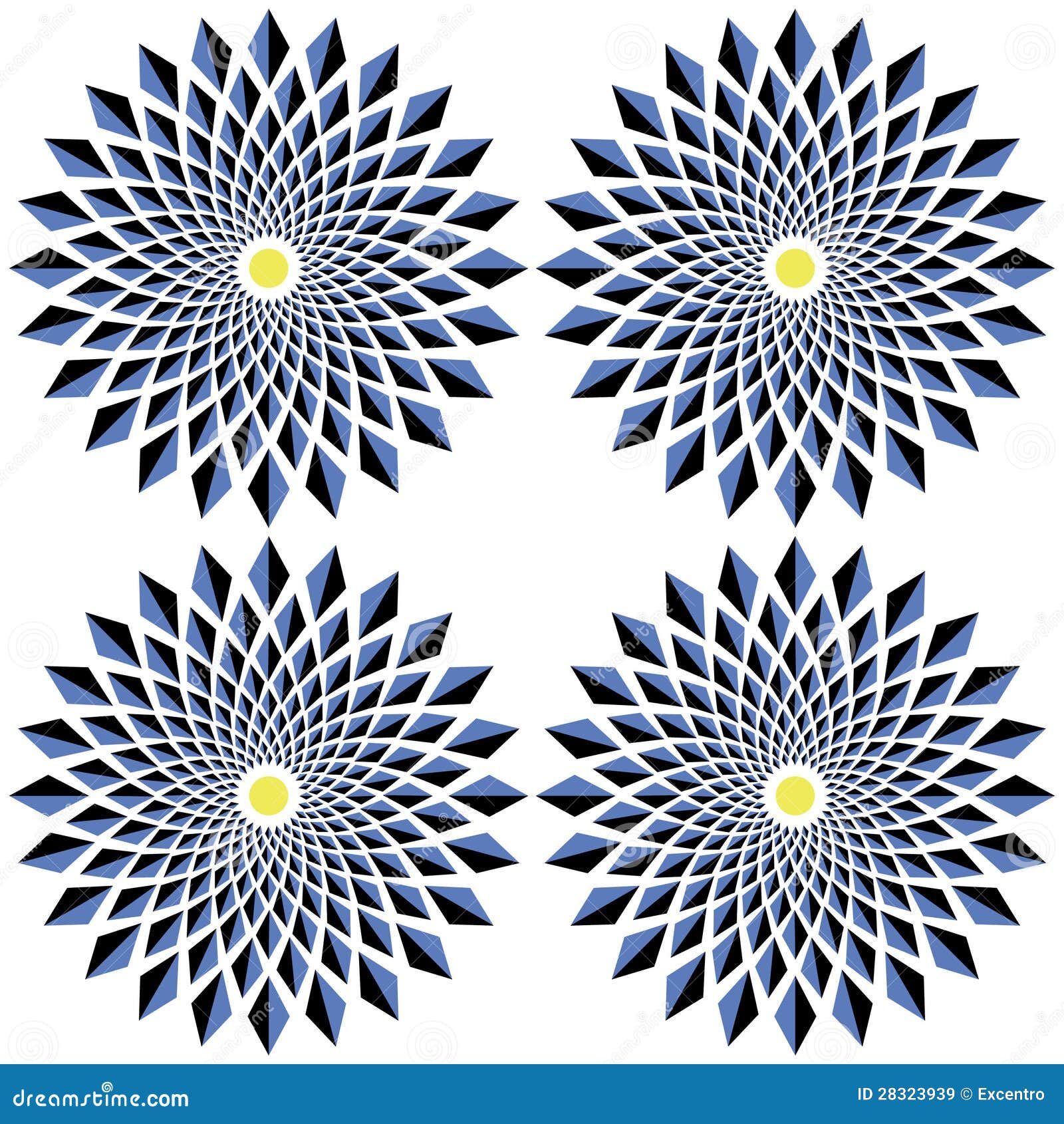 Optisk illusion vektor illustrationer. Illustration av dator - 28323939