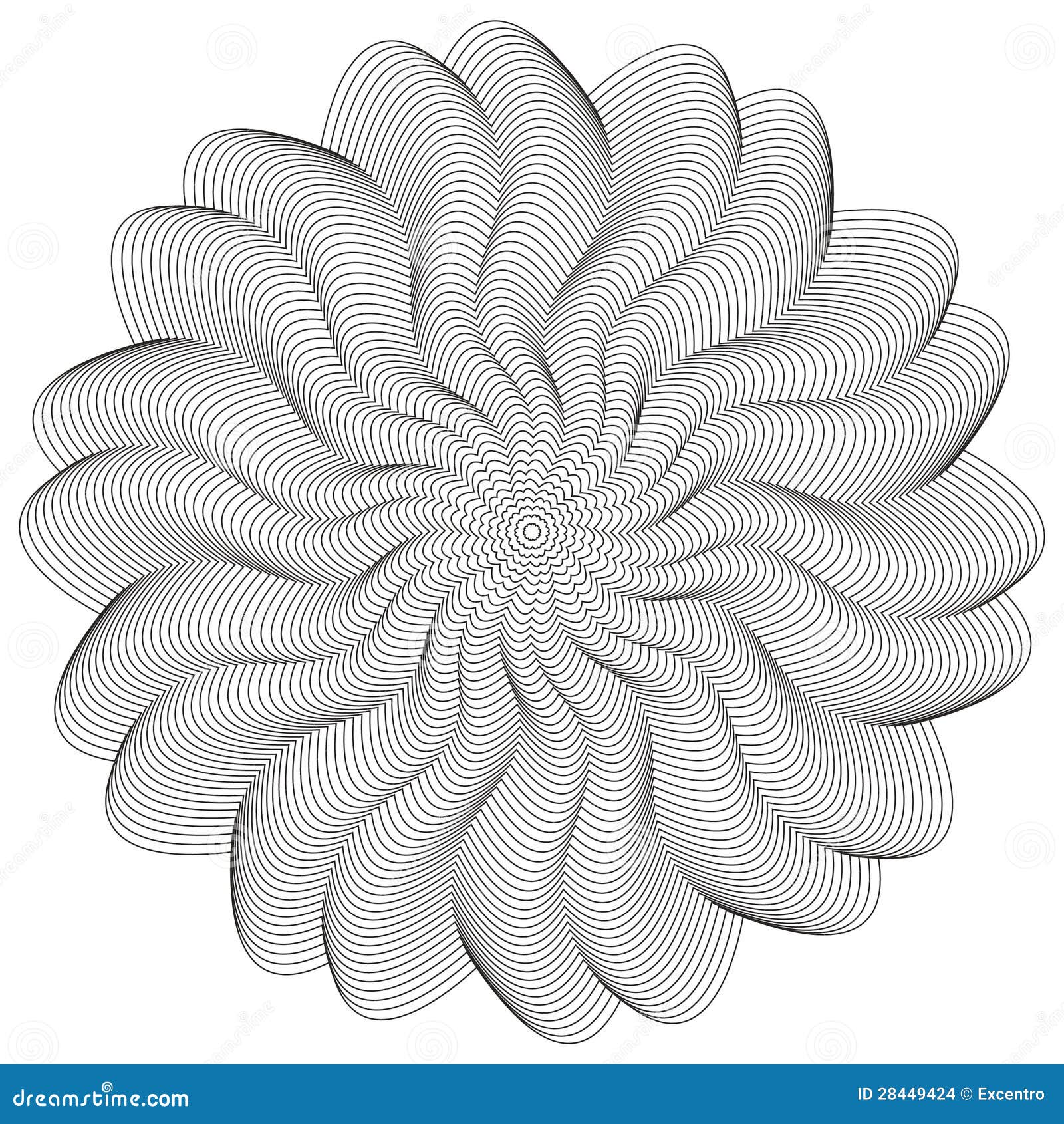 Optisk konst vektor illustrationer. Illustration av stock - 28449424