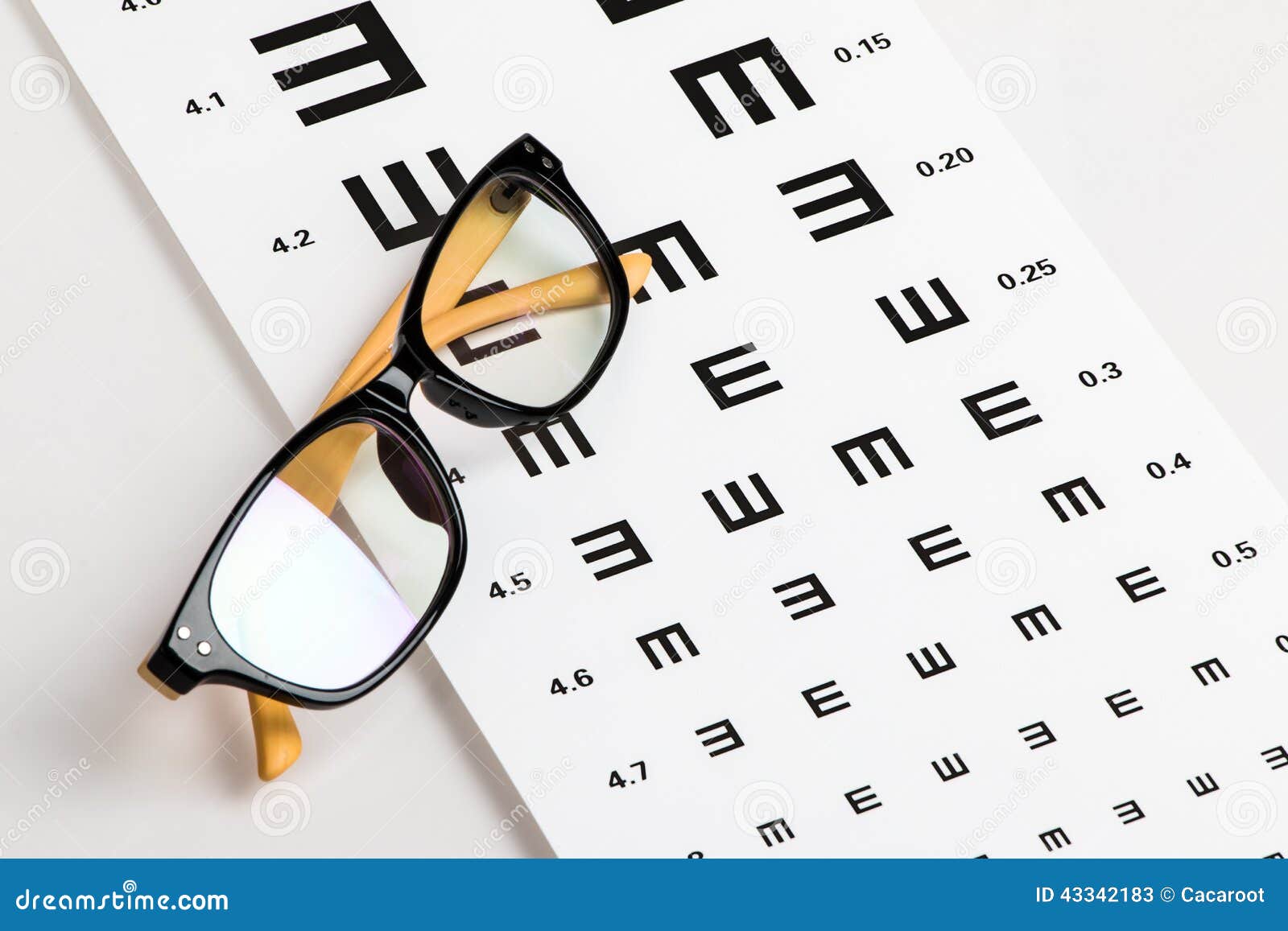 Optometrist chart stock image. Image of optometrist, vision - 43342183