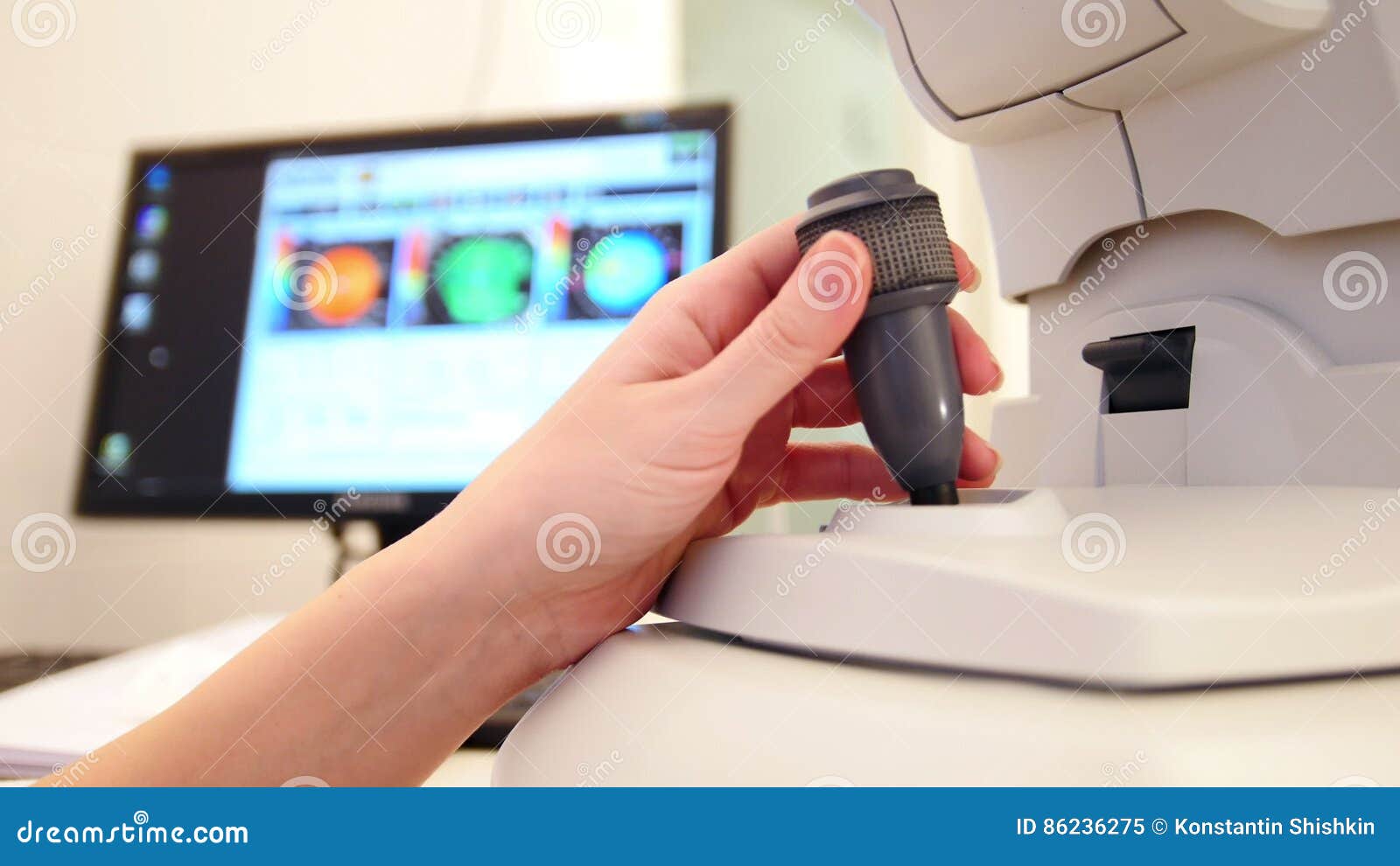 Optometrist Equipment Joystick - Generic Eye Scanner Machine, Slider ...