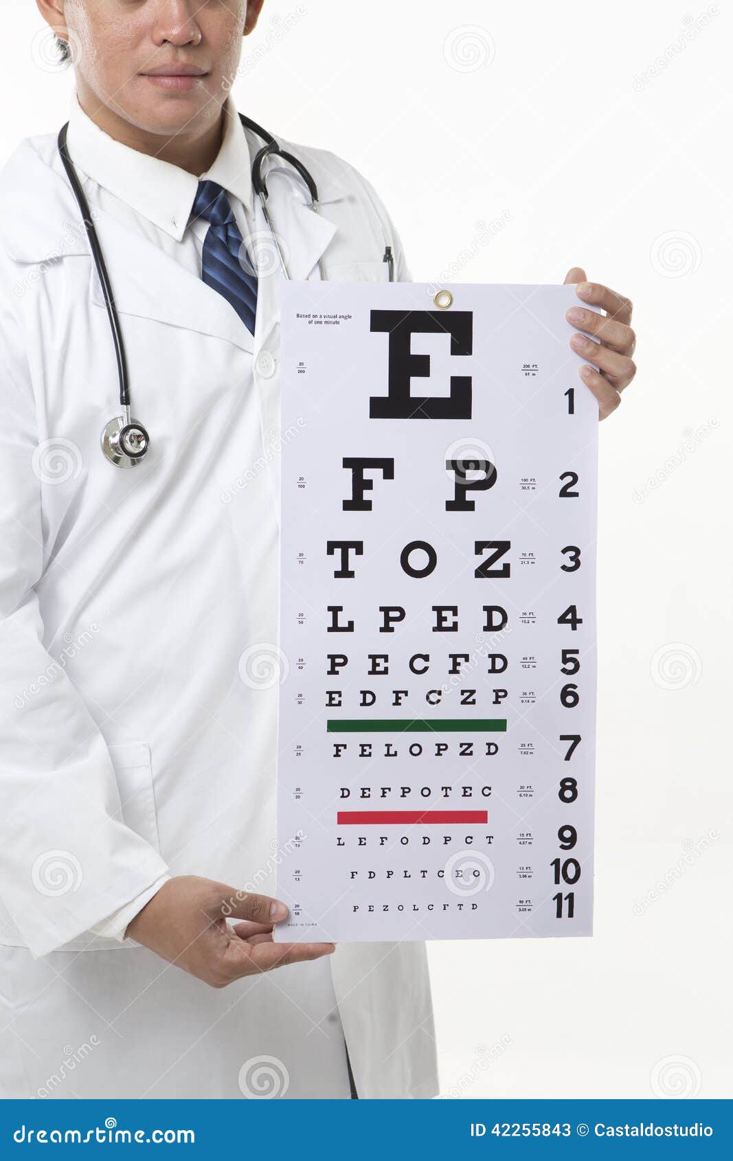 Optometrist stock image. Image of professional, chart - 42255843