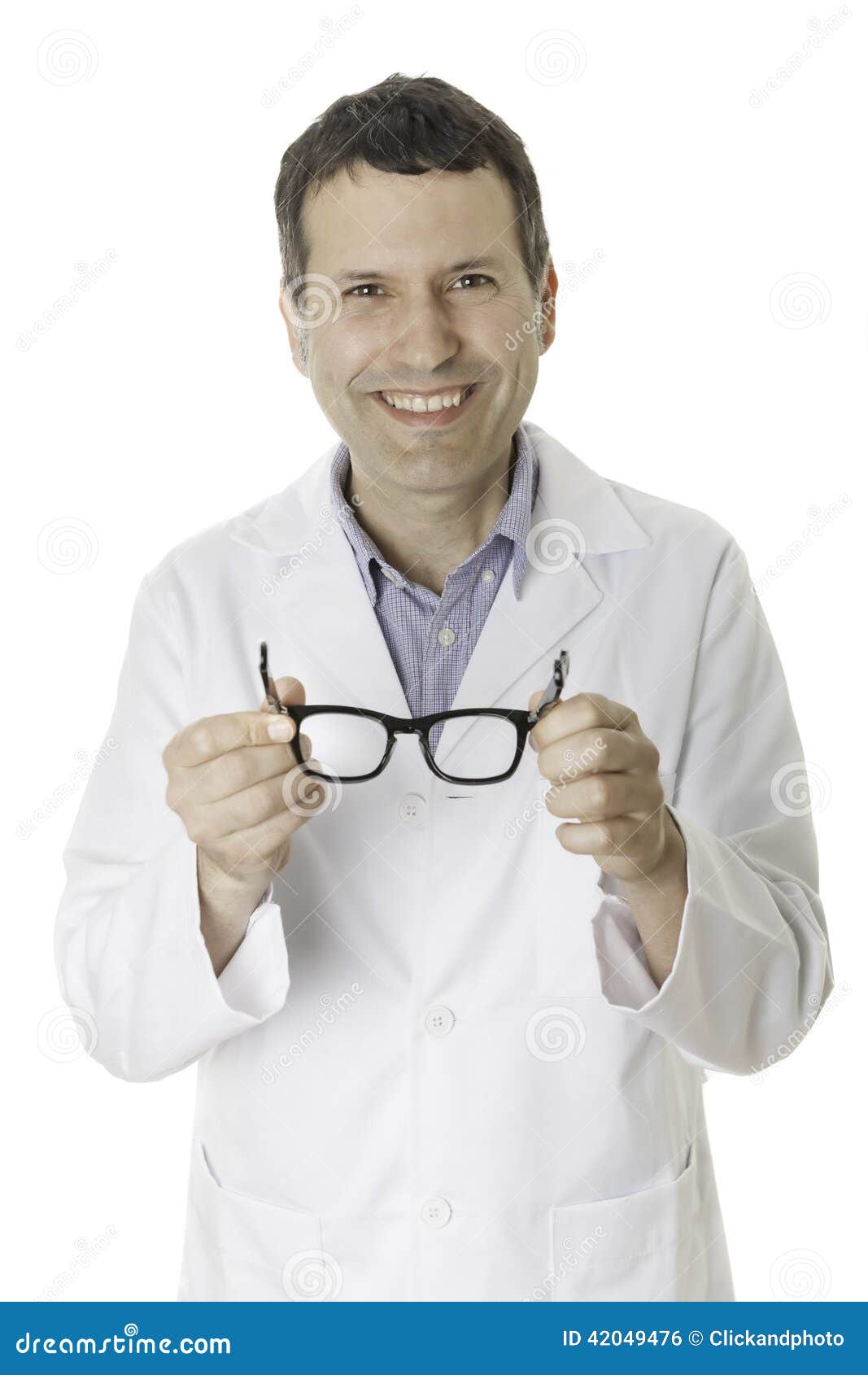 The optometrist stock photo. Image of occupation, confidence - 42049476