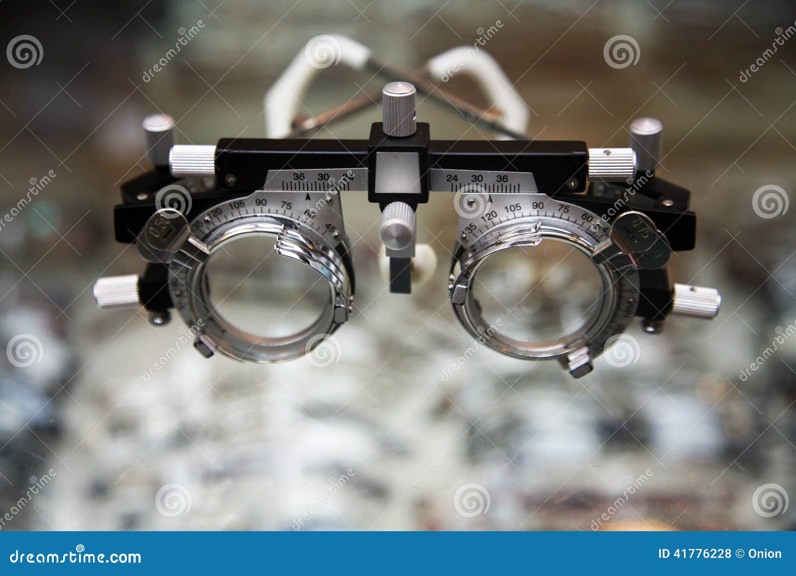 Optometrist spectacles stock photo. Image of check, ophthalmology ...