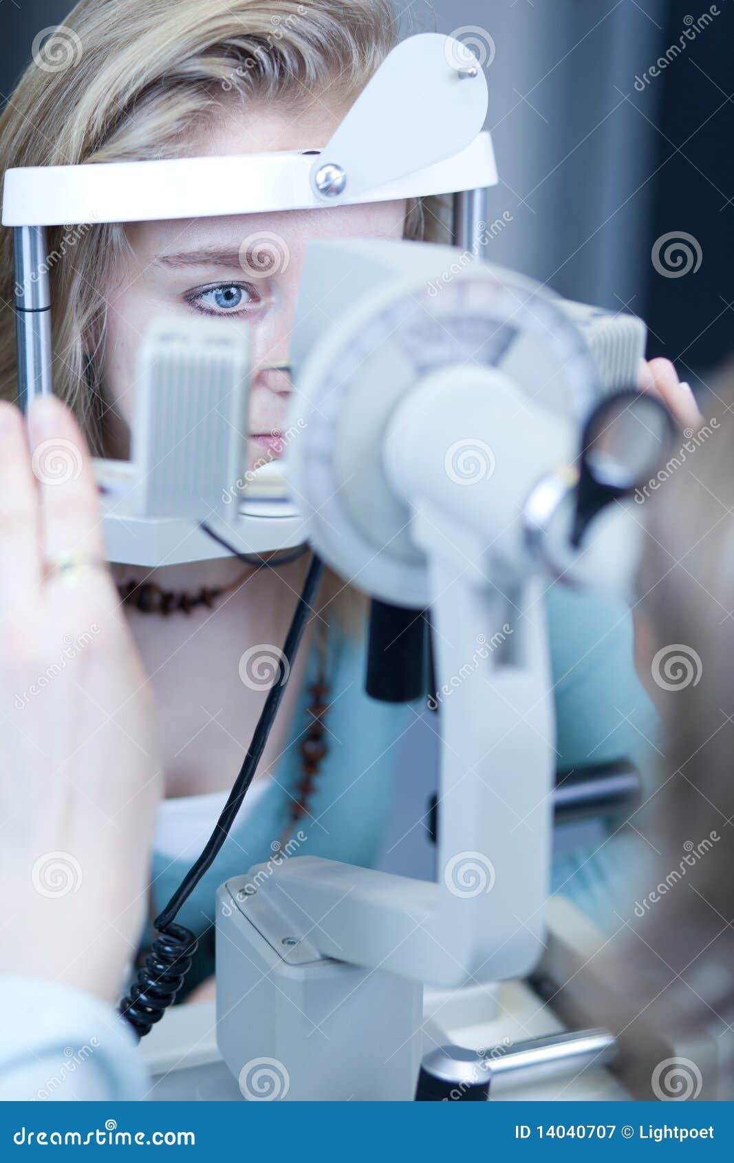 Optometry Concept. Test Glasses Phoropter With Lens Set For Eye Sight ...