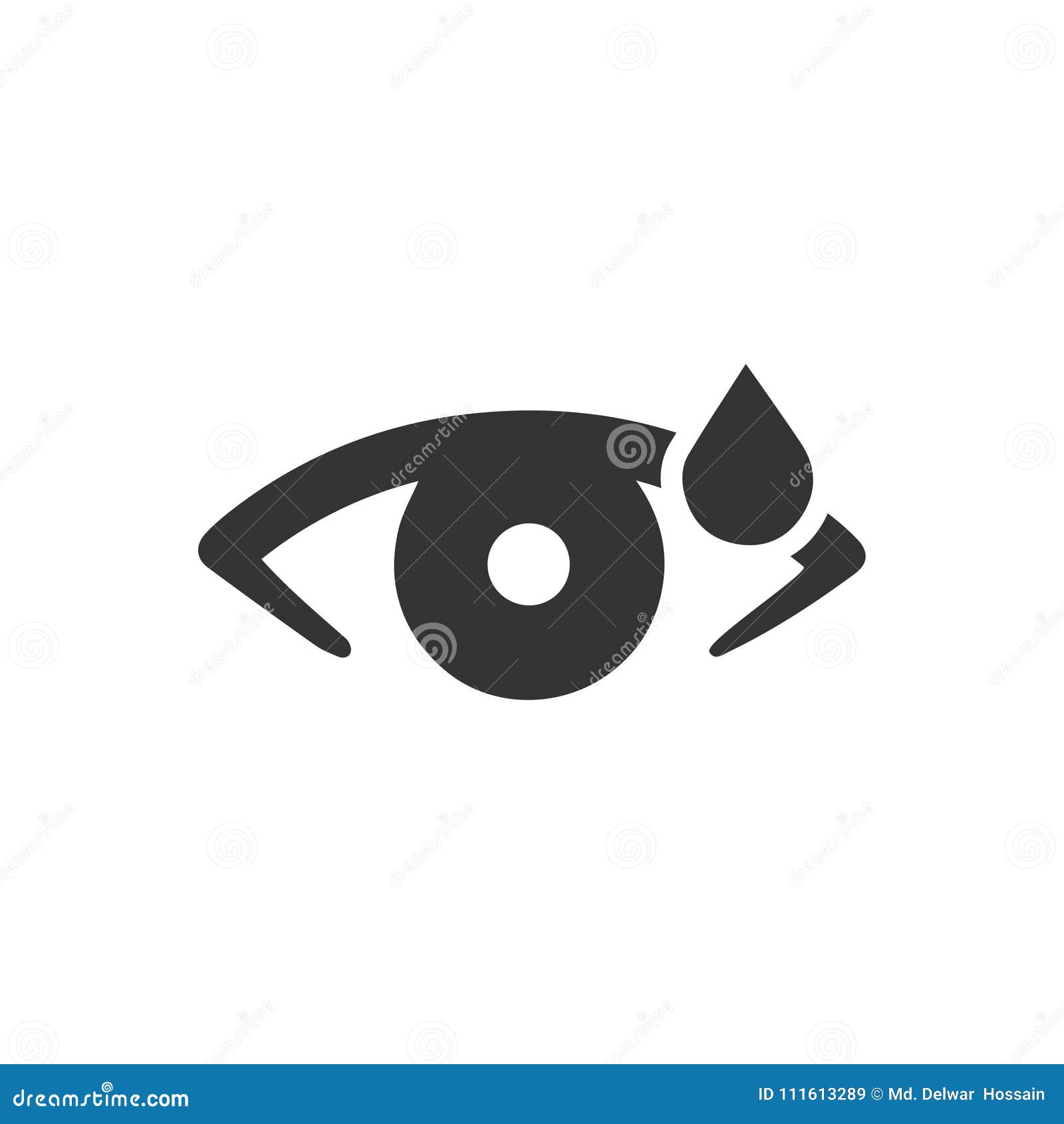 Optometry Icon. Ophthalmology Symbols Eye Doctor Lens Optician Vector ...