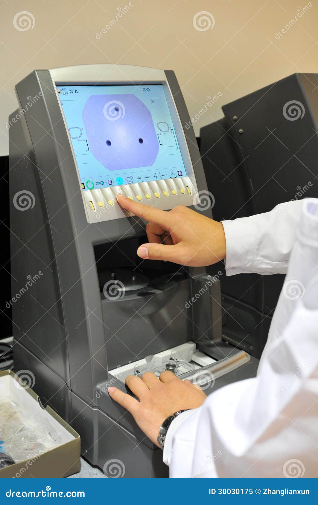 Material optometry stock image. Image of caucasian, glasses - 30030175