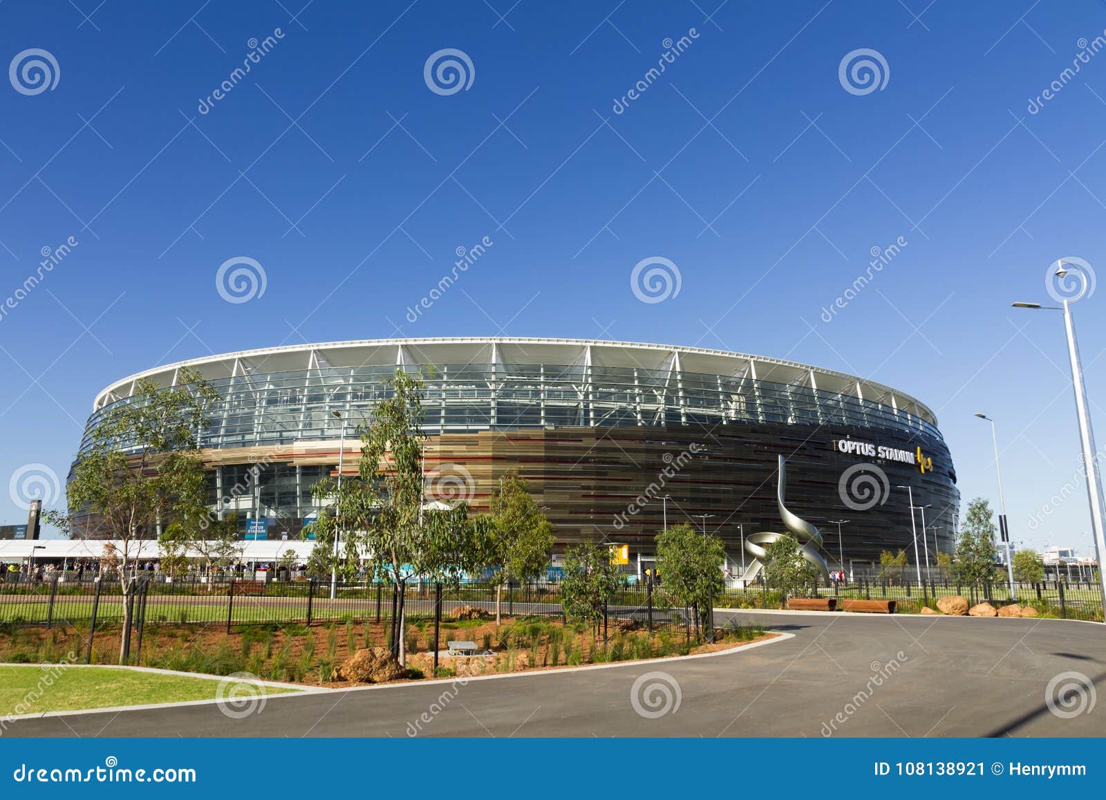 Optus Stadium In Perth Western Australia Editorial Photo ...