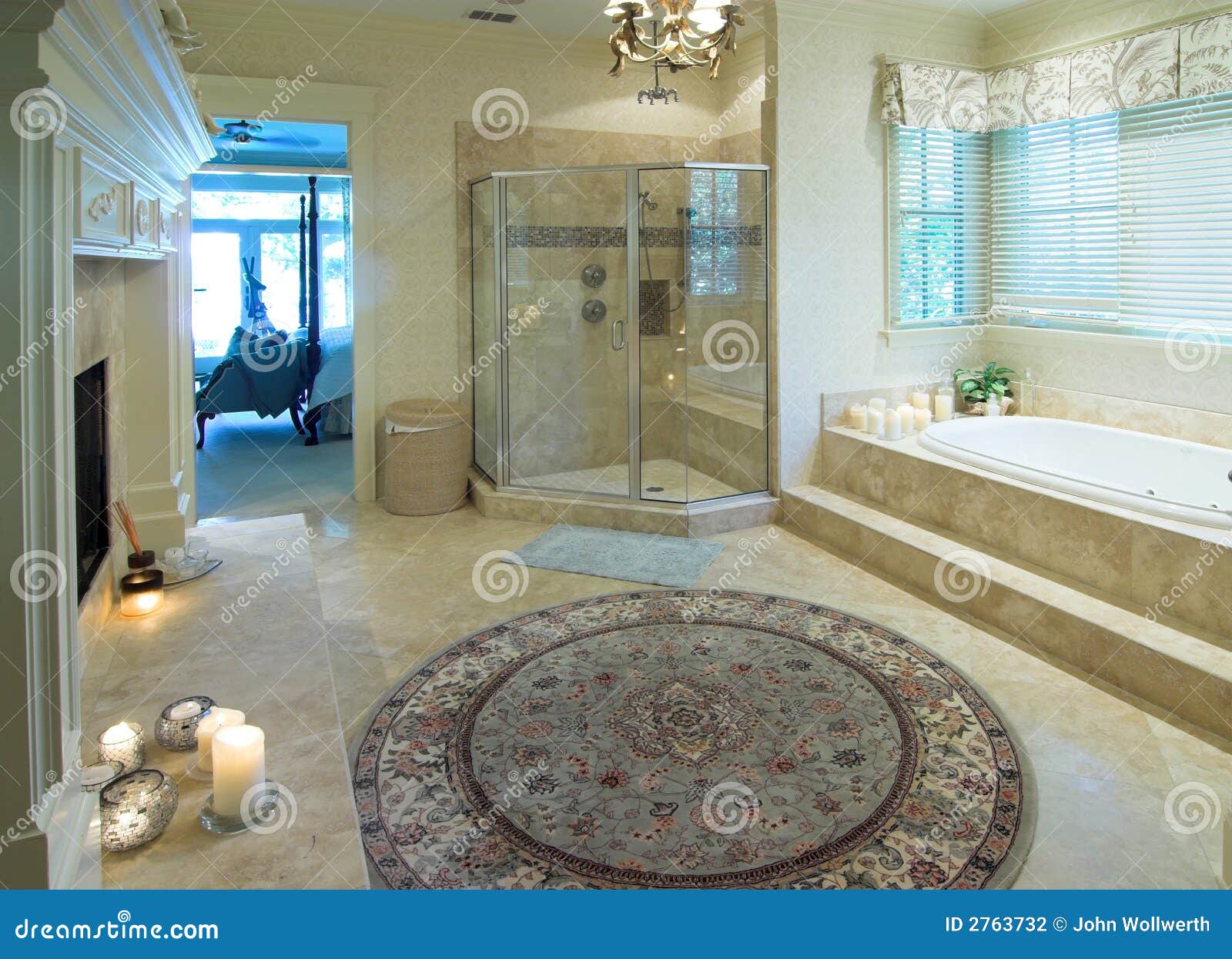 Opulent bathroom stock photo. Image of remodel, house - 2763732
