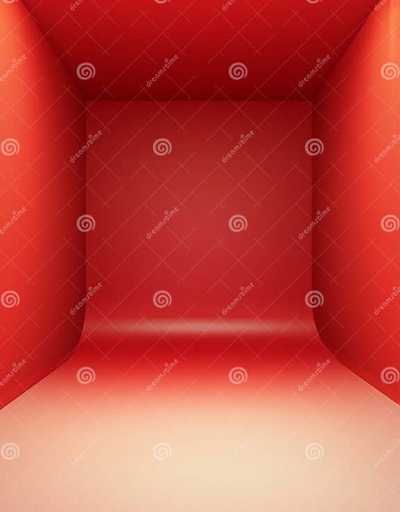 An Opulent Studio Background with an Abstract Red Gradient for Product ...