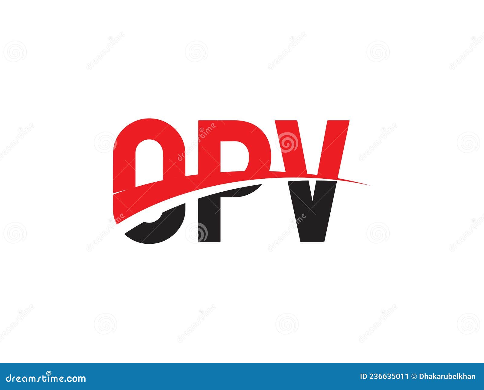 OPV Letter Initial Logo Design Vector Illustration Stock Vector ...