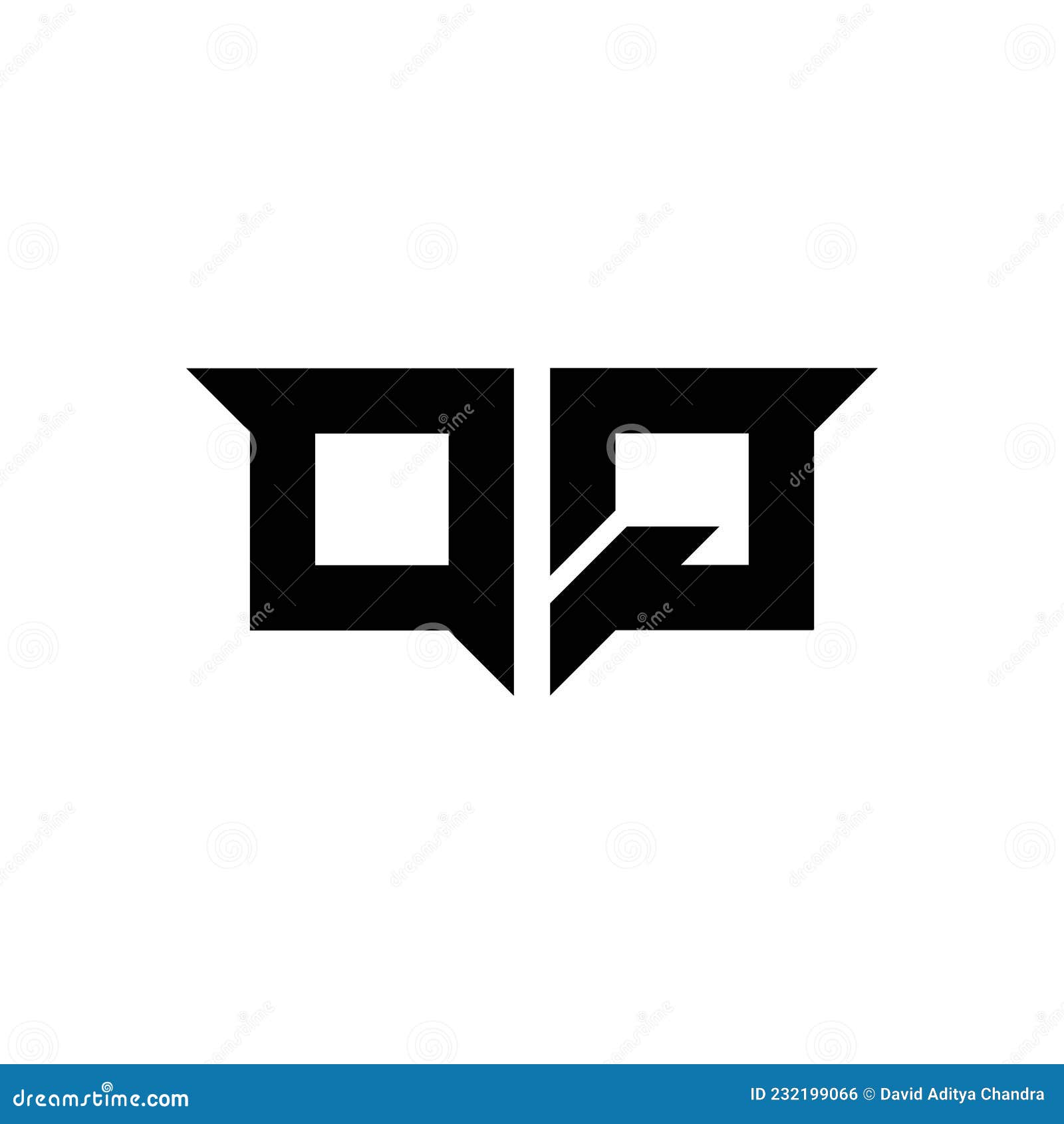 OQ Logo Monogram Design Template Stock Vector - Illustration of ...