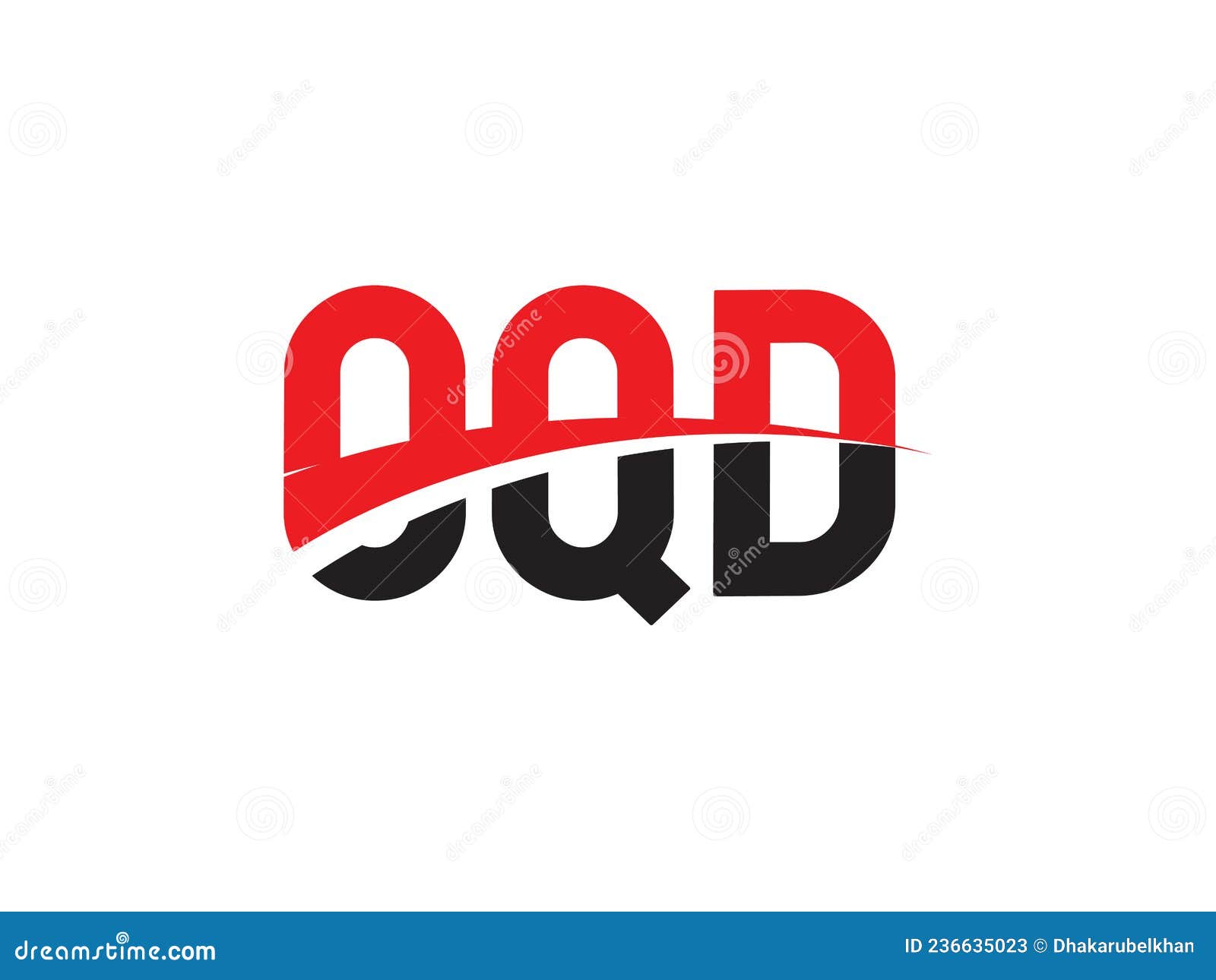 OQD Letter Initial Logo Design Vector Illustration Stock Vector ...