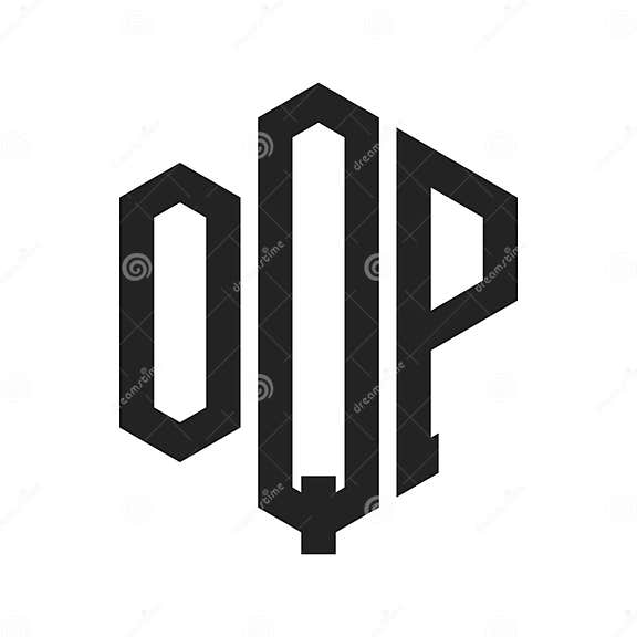 OQP Logo Design. Initial Letter OQP Monogram Logo Using Hexagon Shape ...