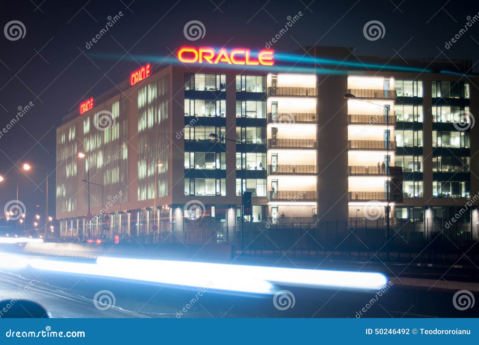 Oracle offices editorial photography. Image of designing - 50246492