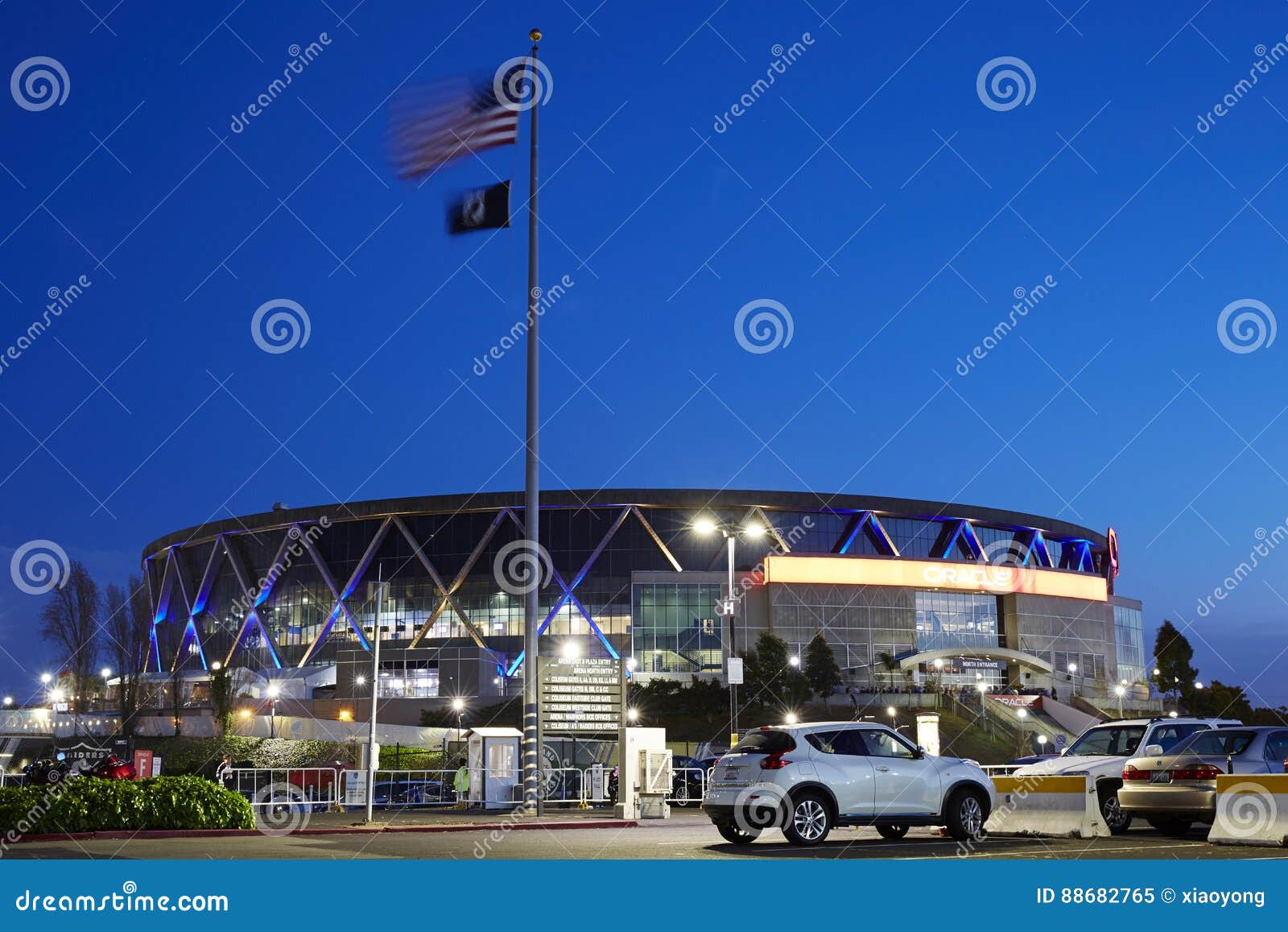 Oracle stadium, Oakland editorial image. Image of oakland - 88682765