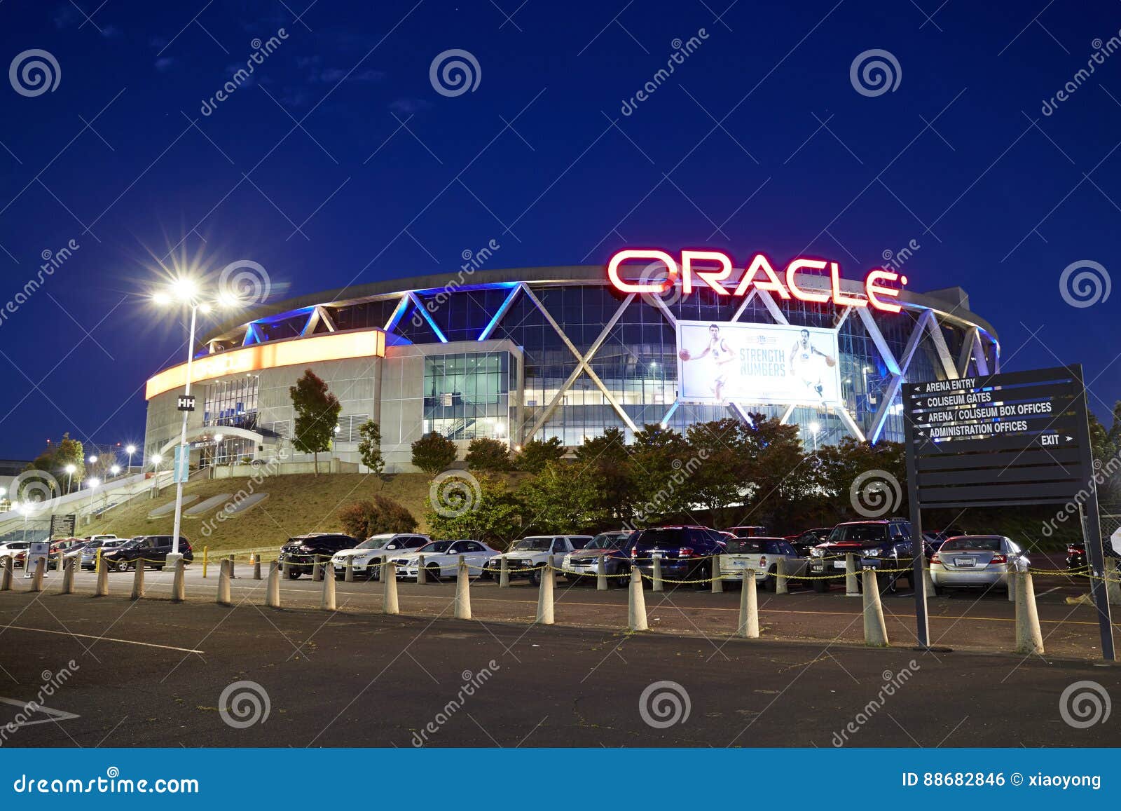 Oracle stadium, Oakland editorial photo. Image of stadium - 88682846