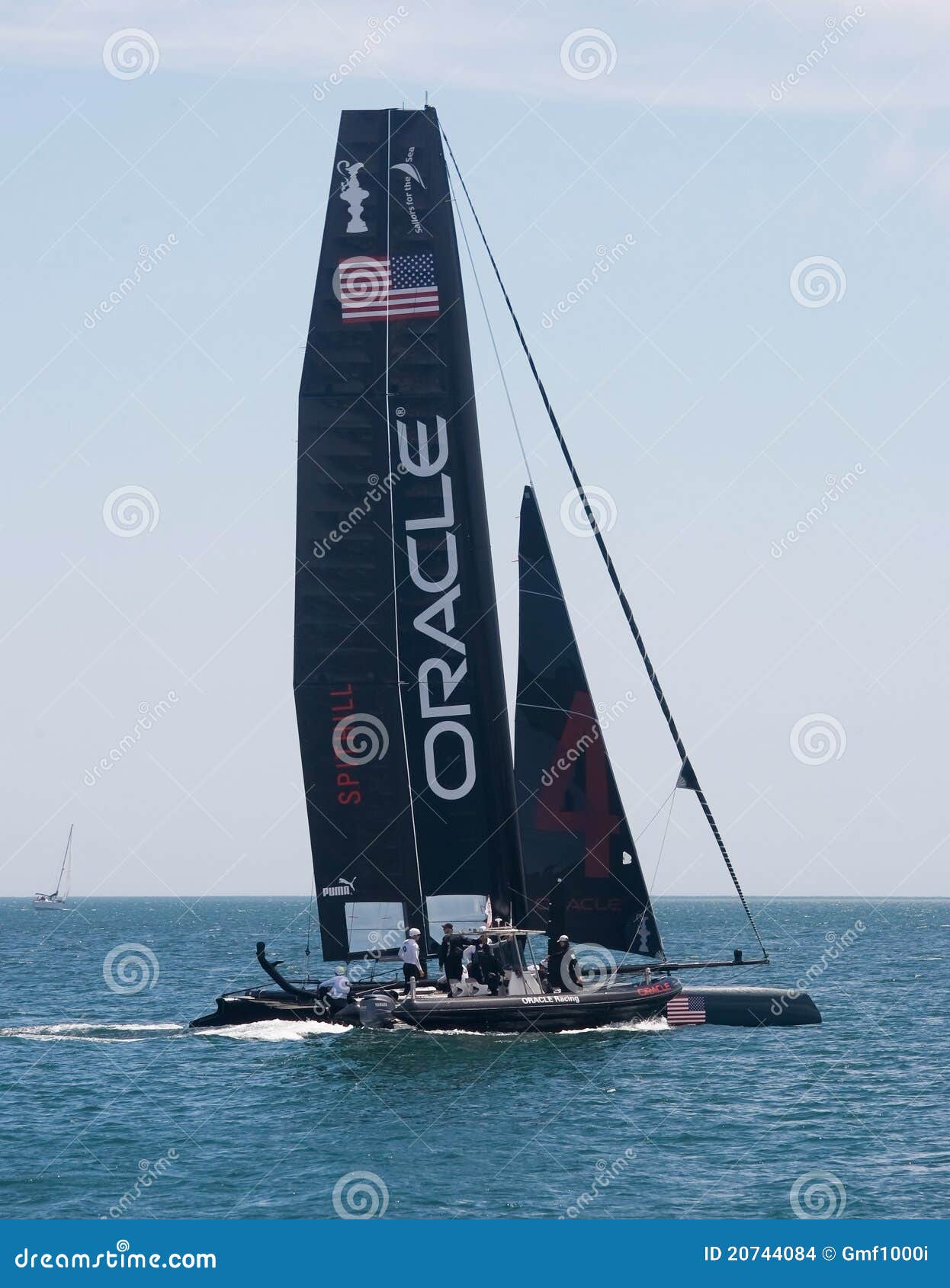 Oracle Team editorial stock image. Image of catamaran - 20744084