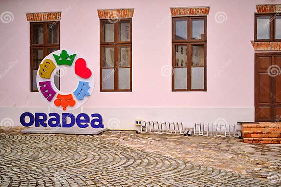 Oradea 3D Logo editorial image. Image of facade, flooring - 274491060