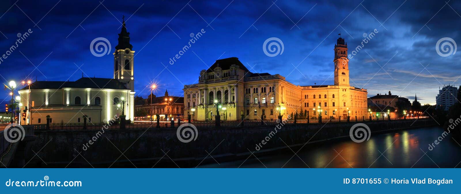 Oradea Panorama - Transylvania, Romania Stock Image - Image of ...
