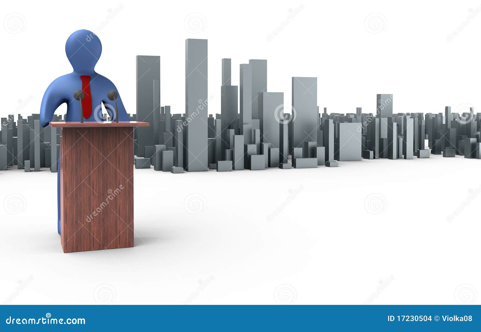 Orador stock de ilustración. Ilustración de orador, figura - 17230504