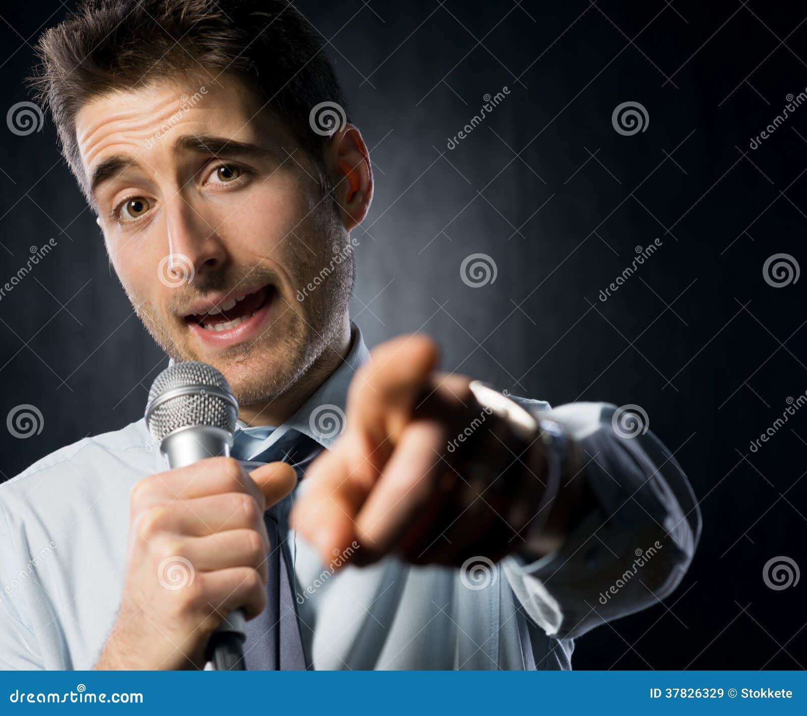Orador imagen de archivo. Imagen de anuncie, adulto, confidente - 37826329