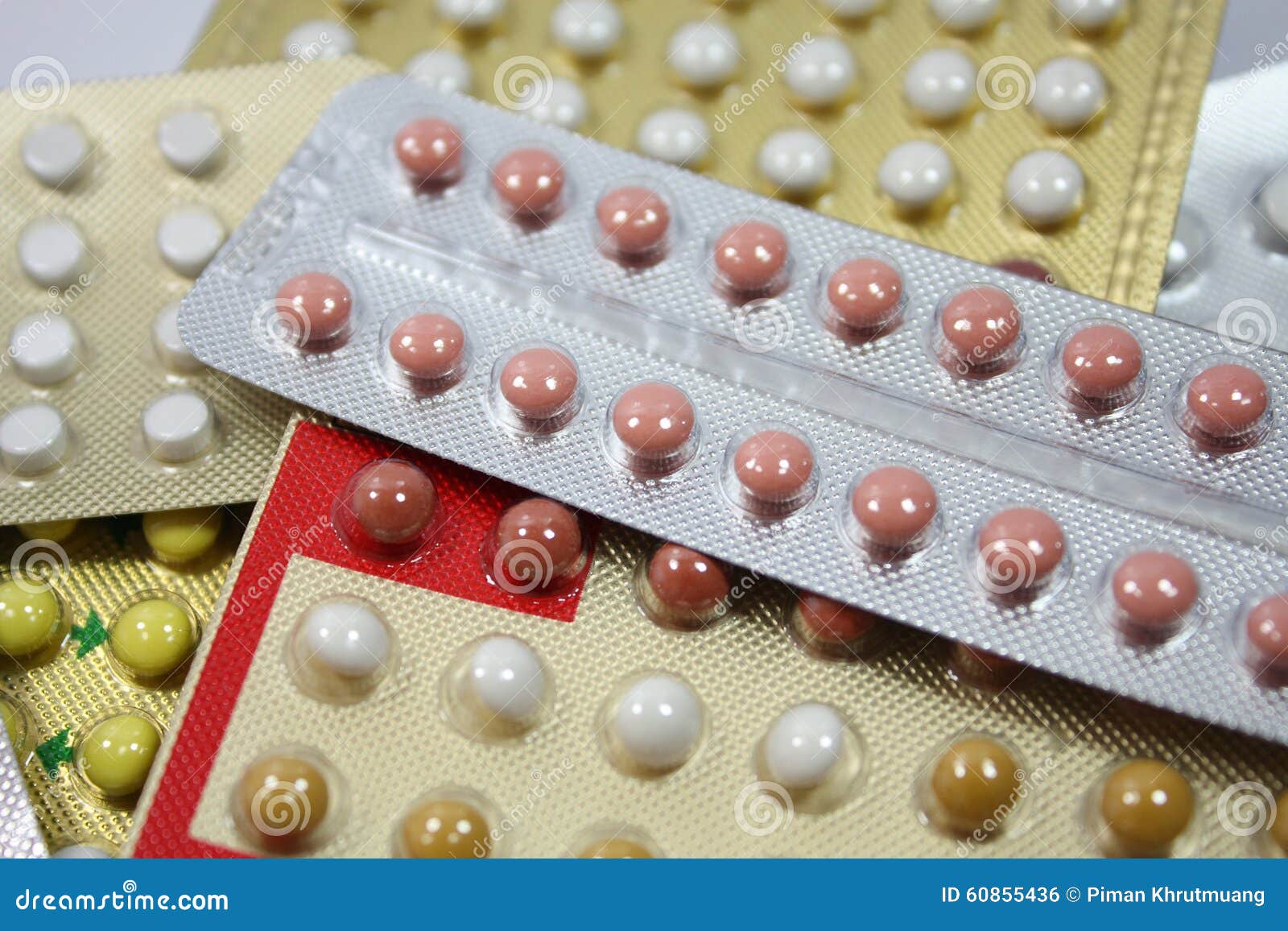 Oral contraceptive pill stock photo. Image of pregnancy - 60855436