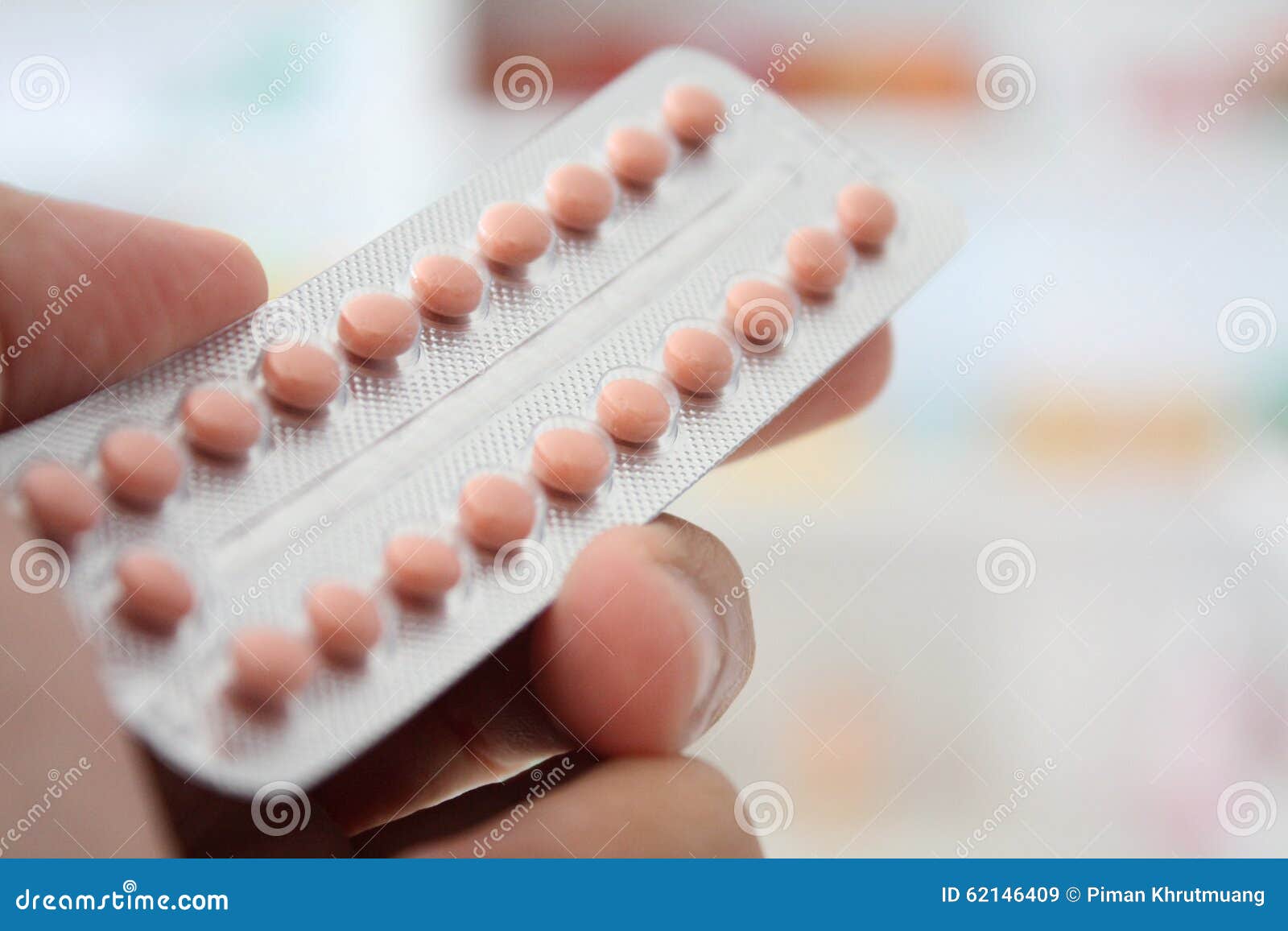 Oral contraceptive pill stock image. Image of oral, acne - 62146409
