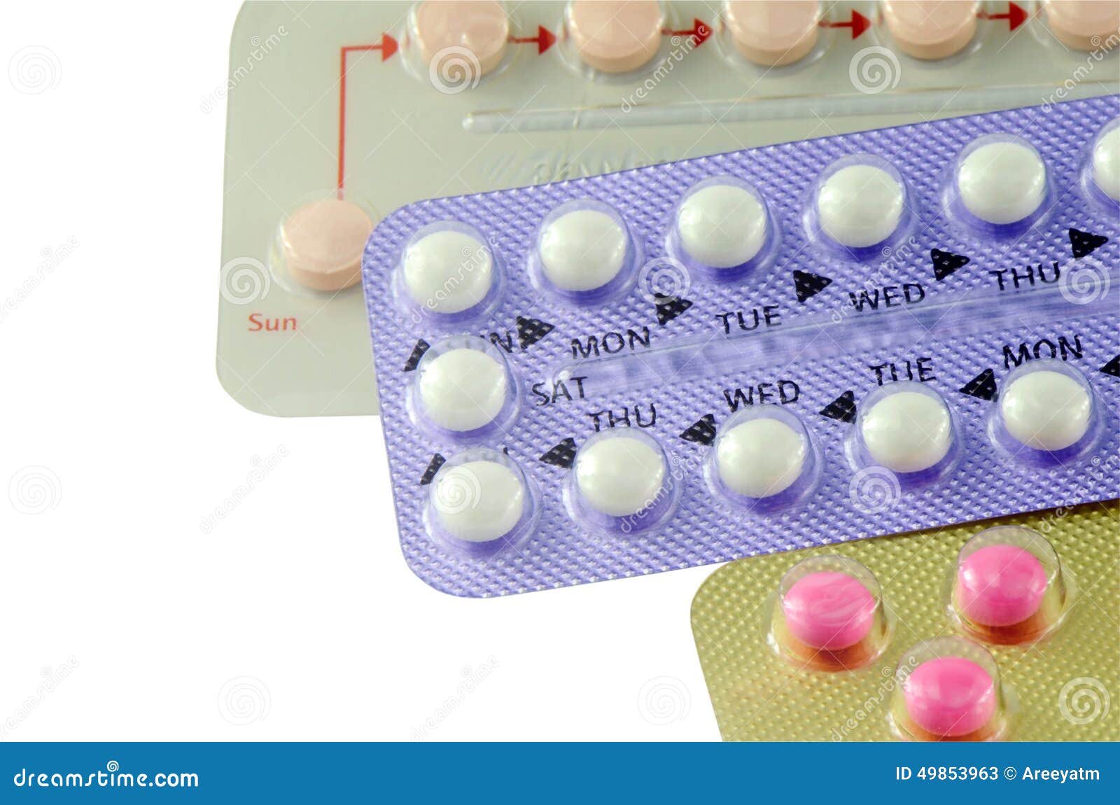 Oral contraceptive pills. stock image. Image of family - 49853963