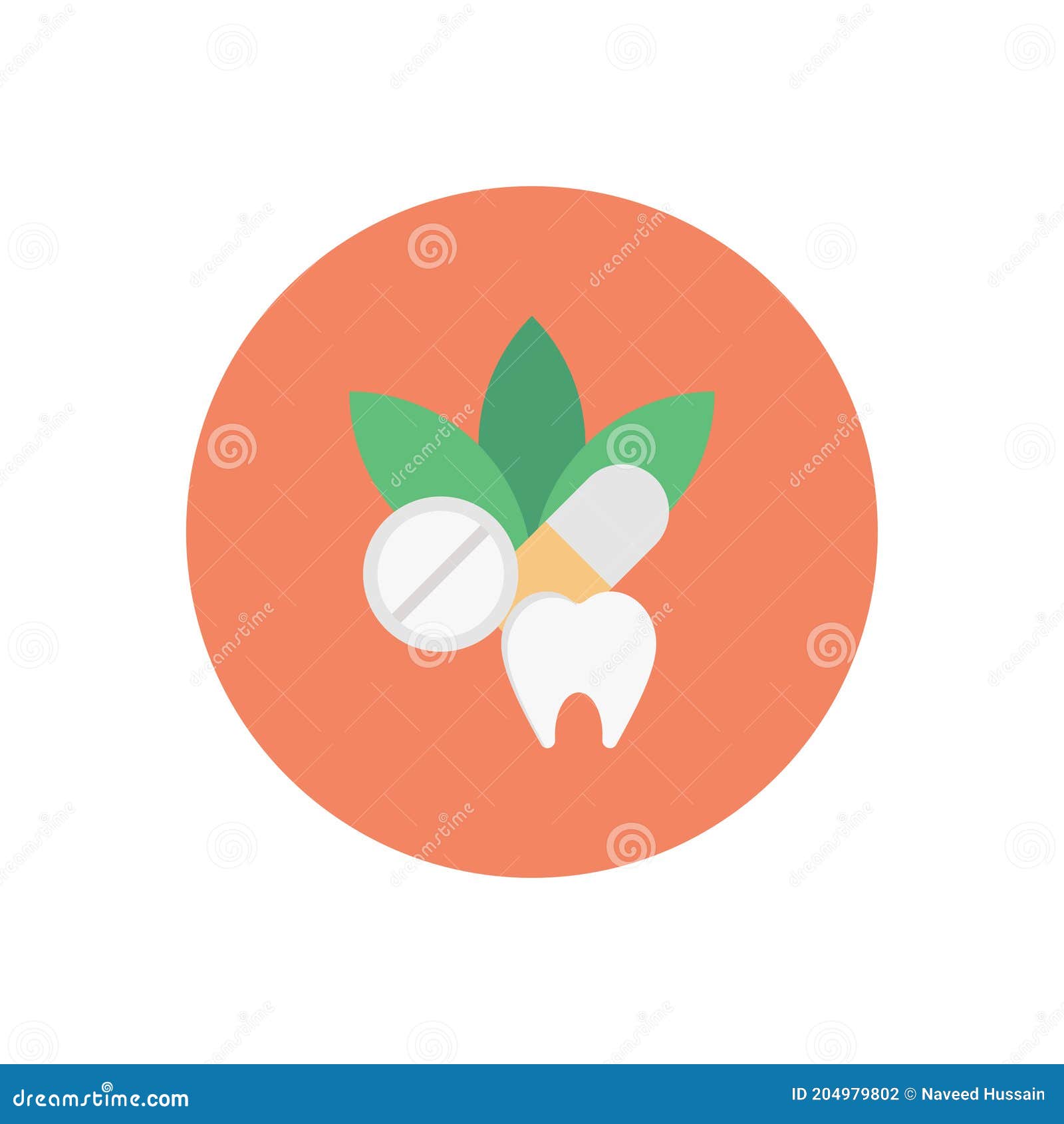 Oral Vector Flat Colour Icon Stock Vector - Illustration of vector ...