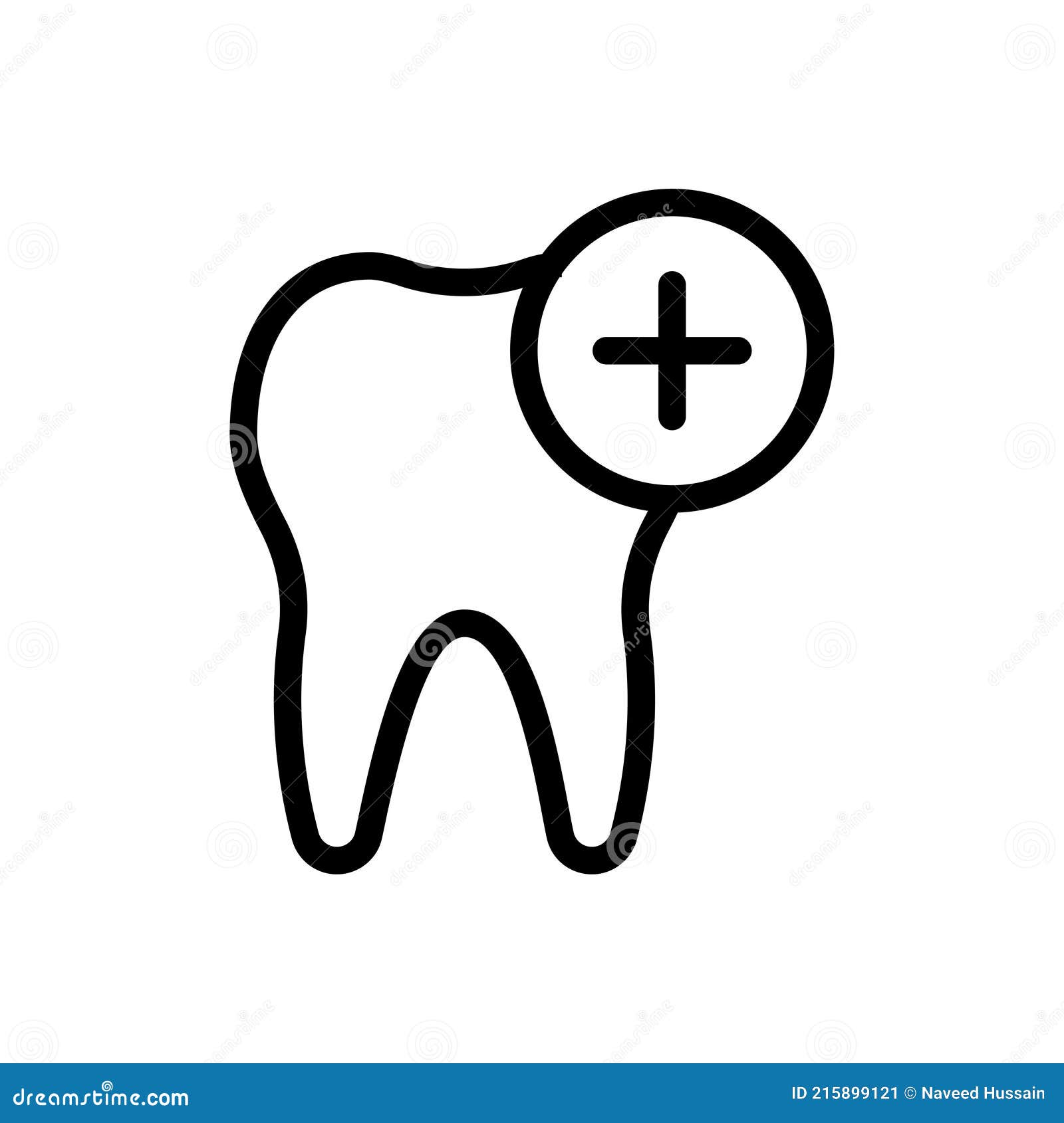 Oral stock vector. Illustration of connecting, dentist - 215899121