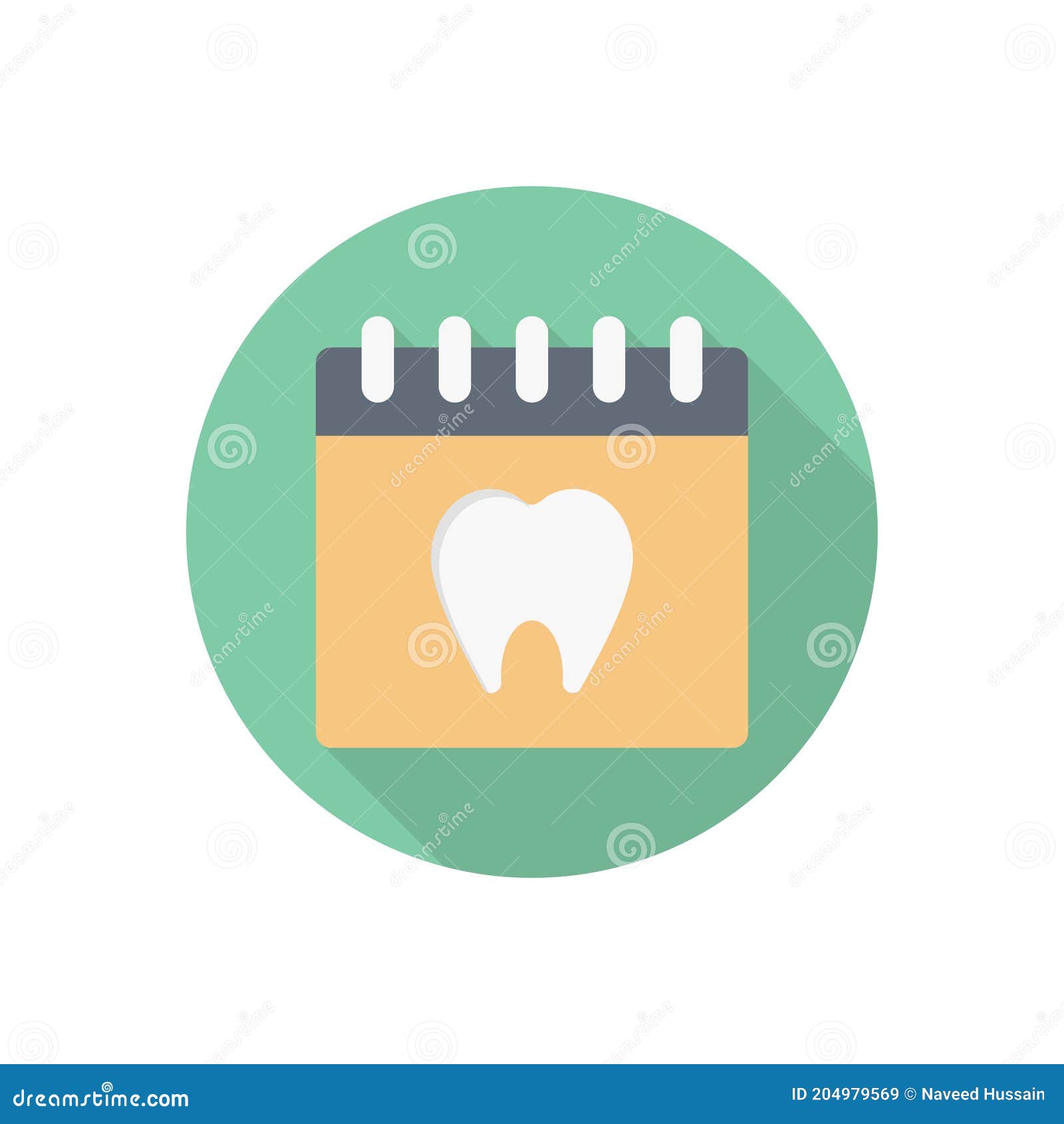 Oral Vector Flat Colour Icon Stock Vector - Illustration of healthy ...