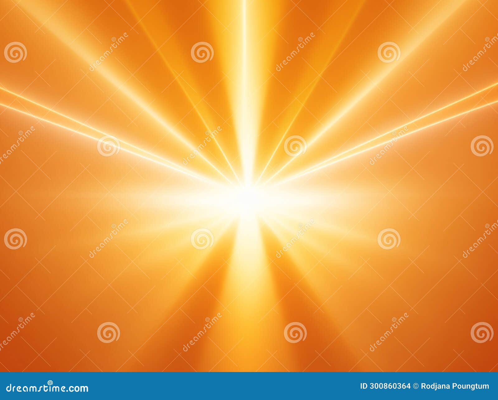Oramge Sun Light Background, Gradient Effect Stock Illustration ...