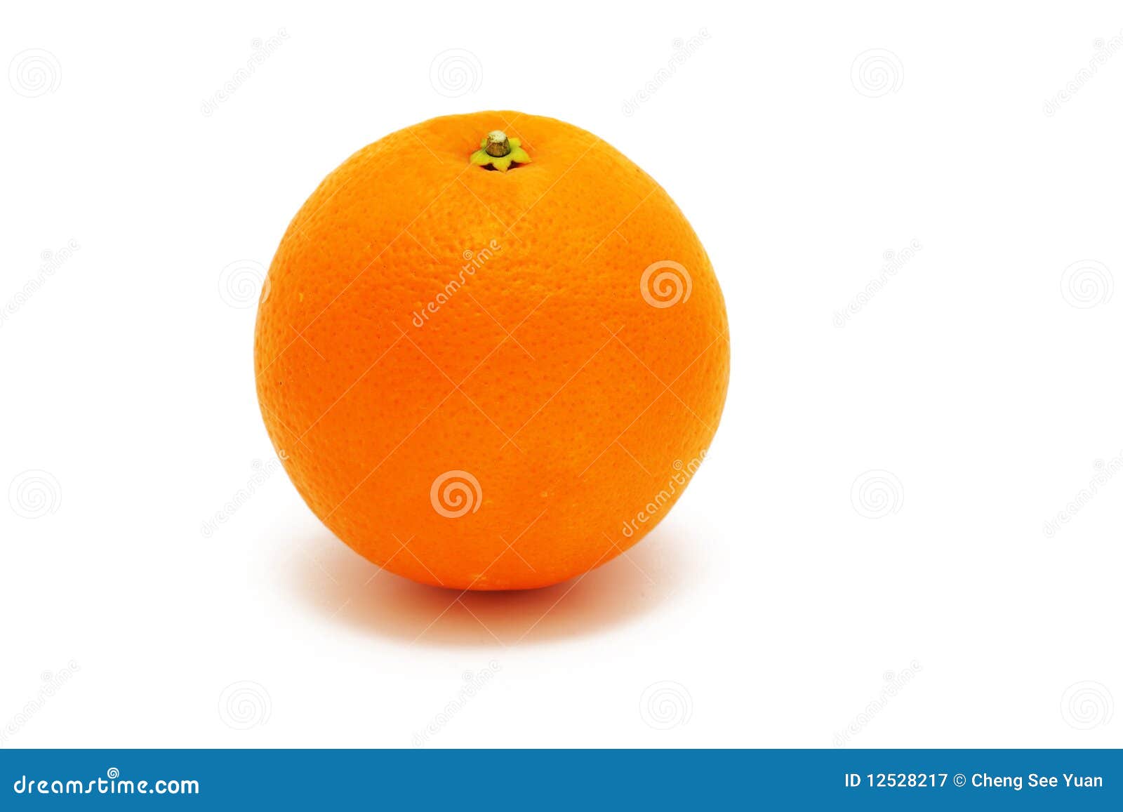 Orange stock image. Image of single, fresh, isolated - 12528217