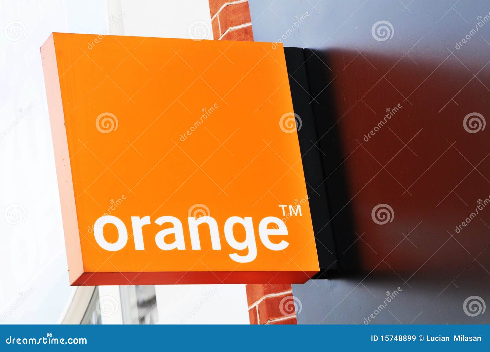Orange editorial stock image. Image of customer, customers - 15748899