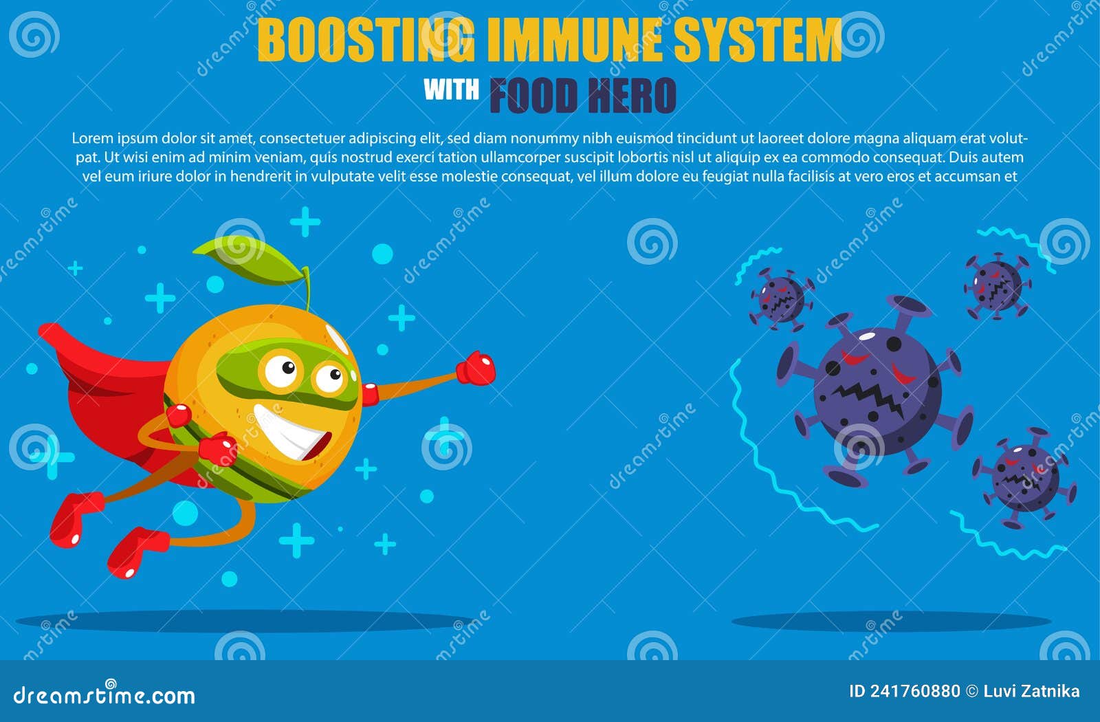 Cartoon Immune Boosting Foods Stock Illustrations – 12 Cartoon Immune ...