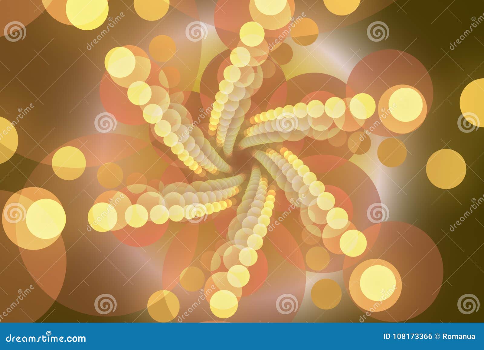 Orange Abstract Background, Abstract Shape Stock Illustration ...