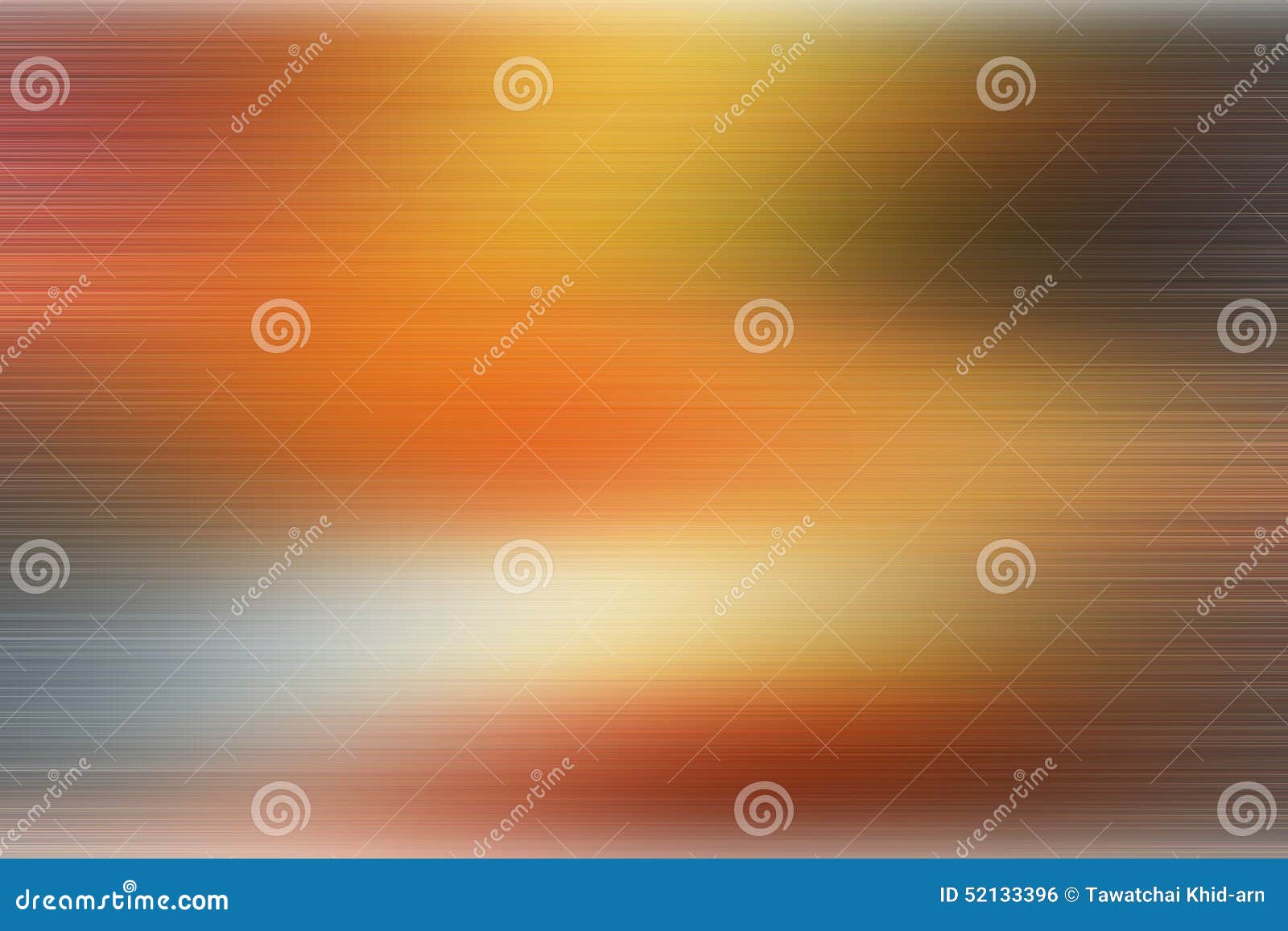 Orange Abstract Background with Horizontal Lines Stock Illustration ...