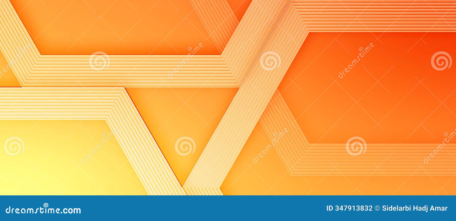 Orange Abstract Background Layers Lines Texture Design Stock ...