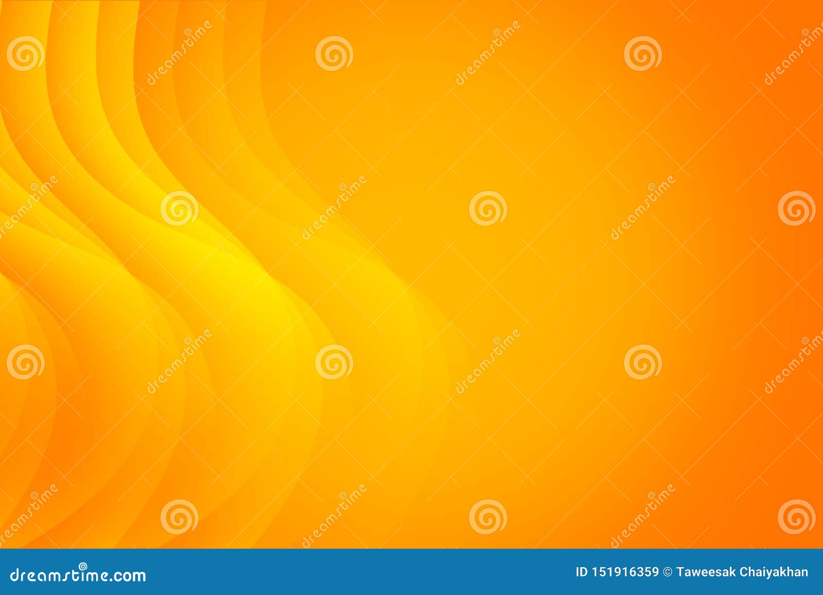 Orange and Curve Line Abstract Background Stock Illustration ...